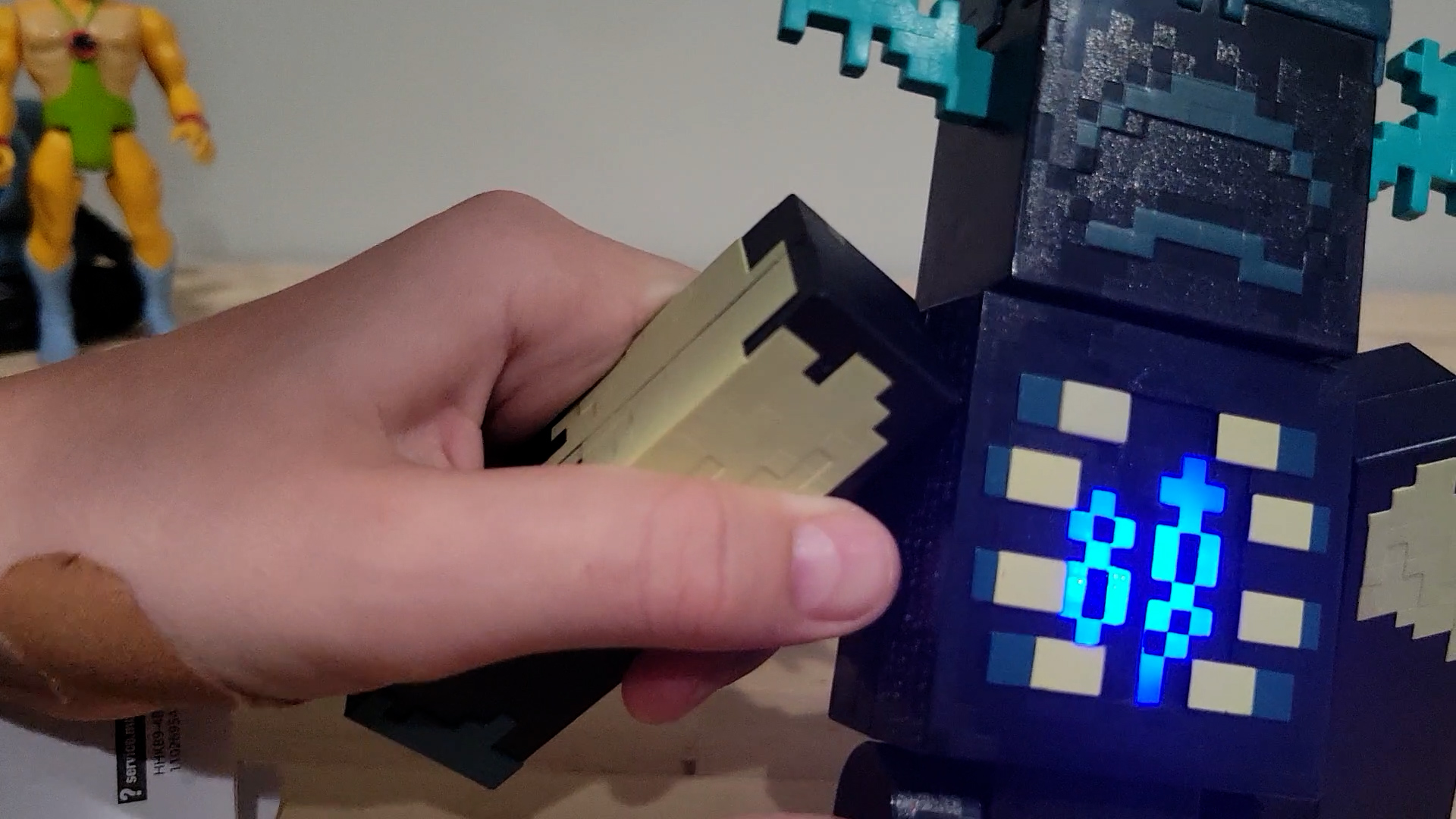Watch Review for Mattel Minecraft Warden action figure on Amazon Live