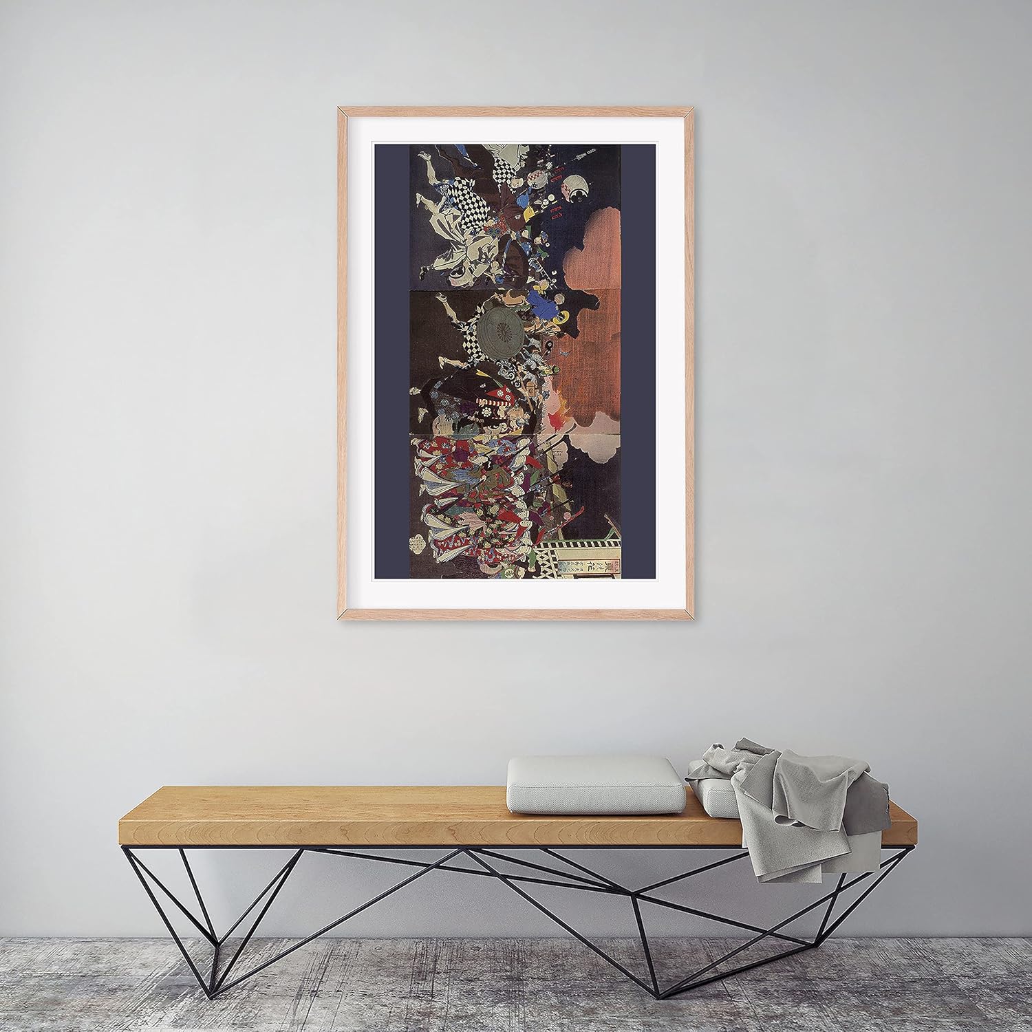 Amazon.com: Daimyo Hikeshi - Samurai firefighters 1860s Japanese Art ...