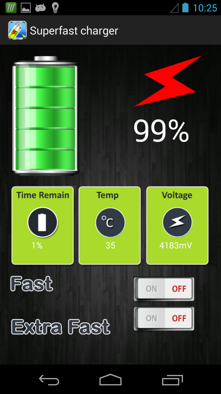 super fast battery charger - App on the Amazon Appstore