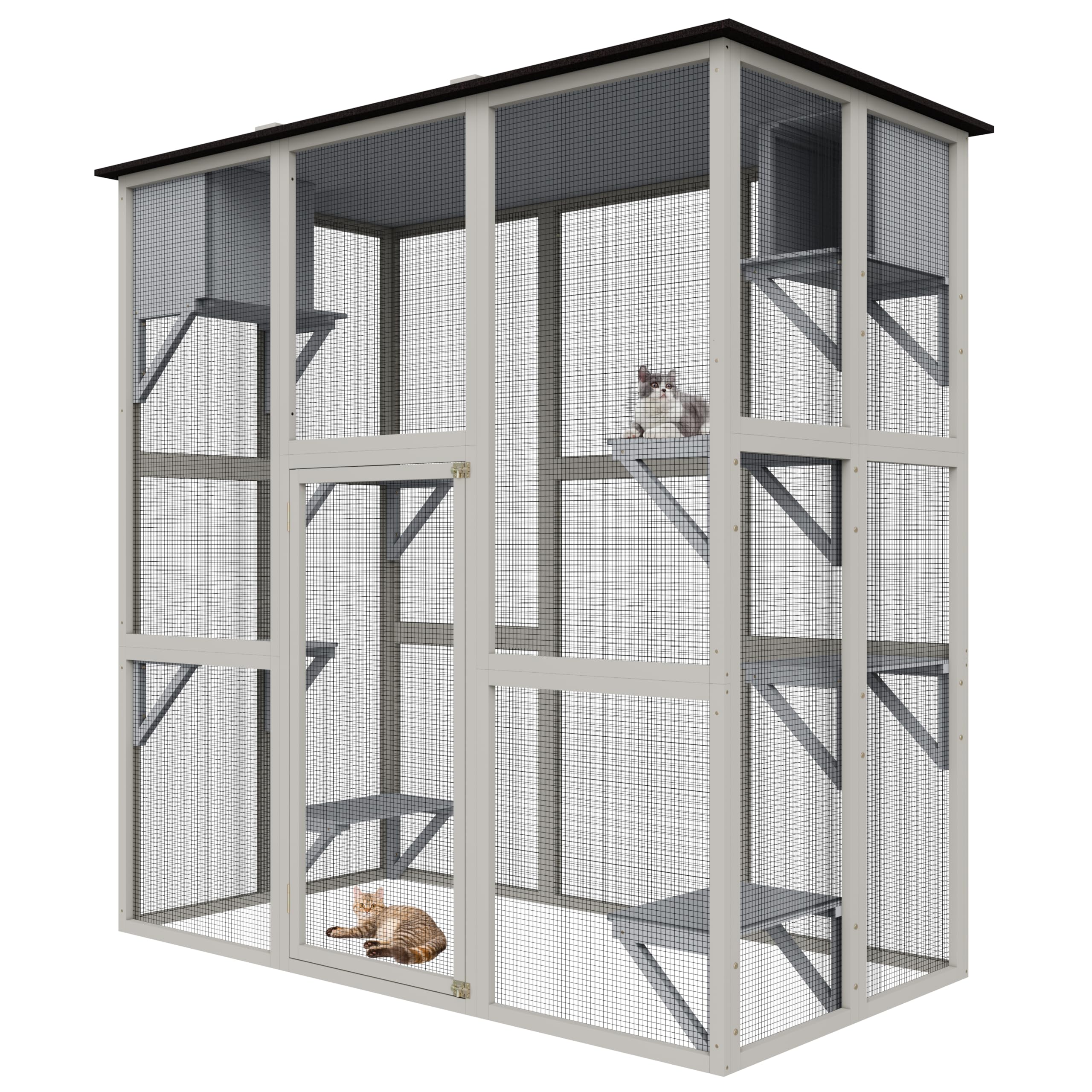 Snapklik.com : Catio Outdoor Cat Enclosure, Large Walk In Cat Cage ...