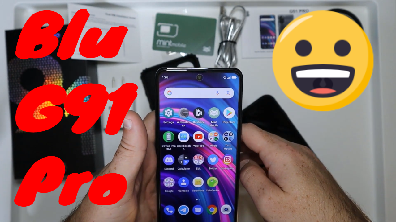 Watch Blu G91 Pro Review on Amazon Live