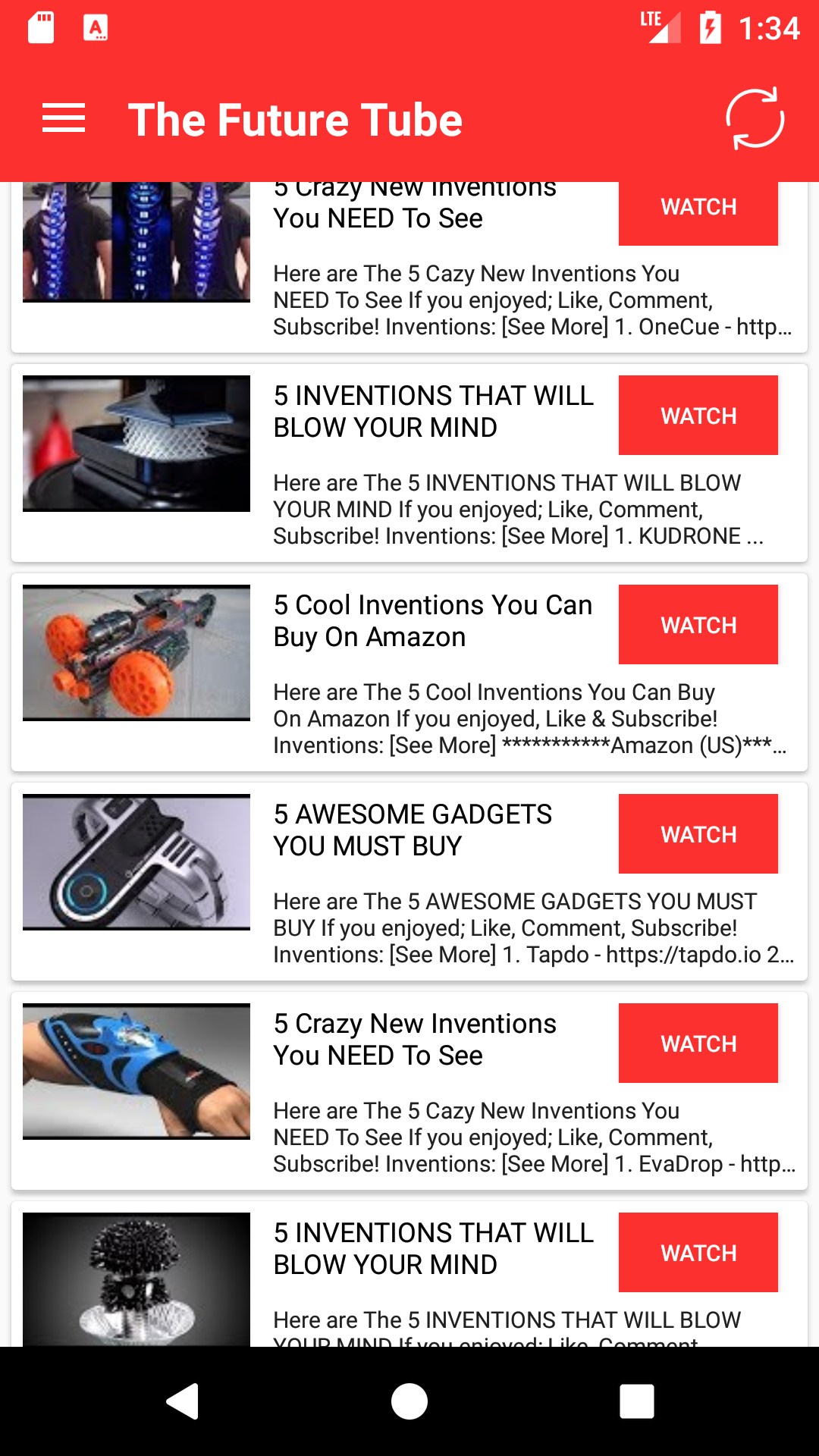 The Future Tube - App on Amazon Appstore