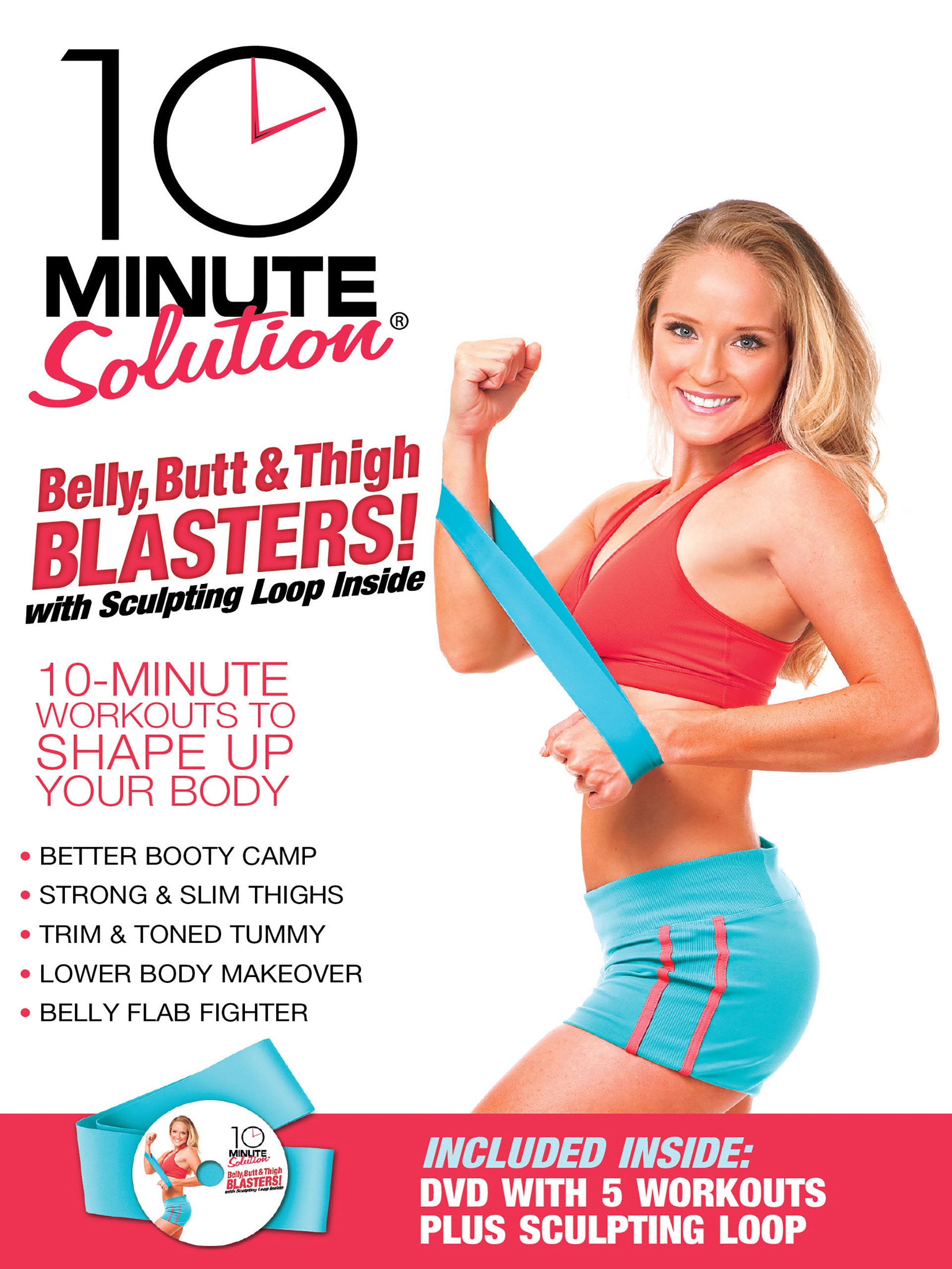 Watch 10 Minute Solution: Belly, Butt and Thigh Blaster | Prime Video