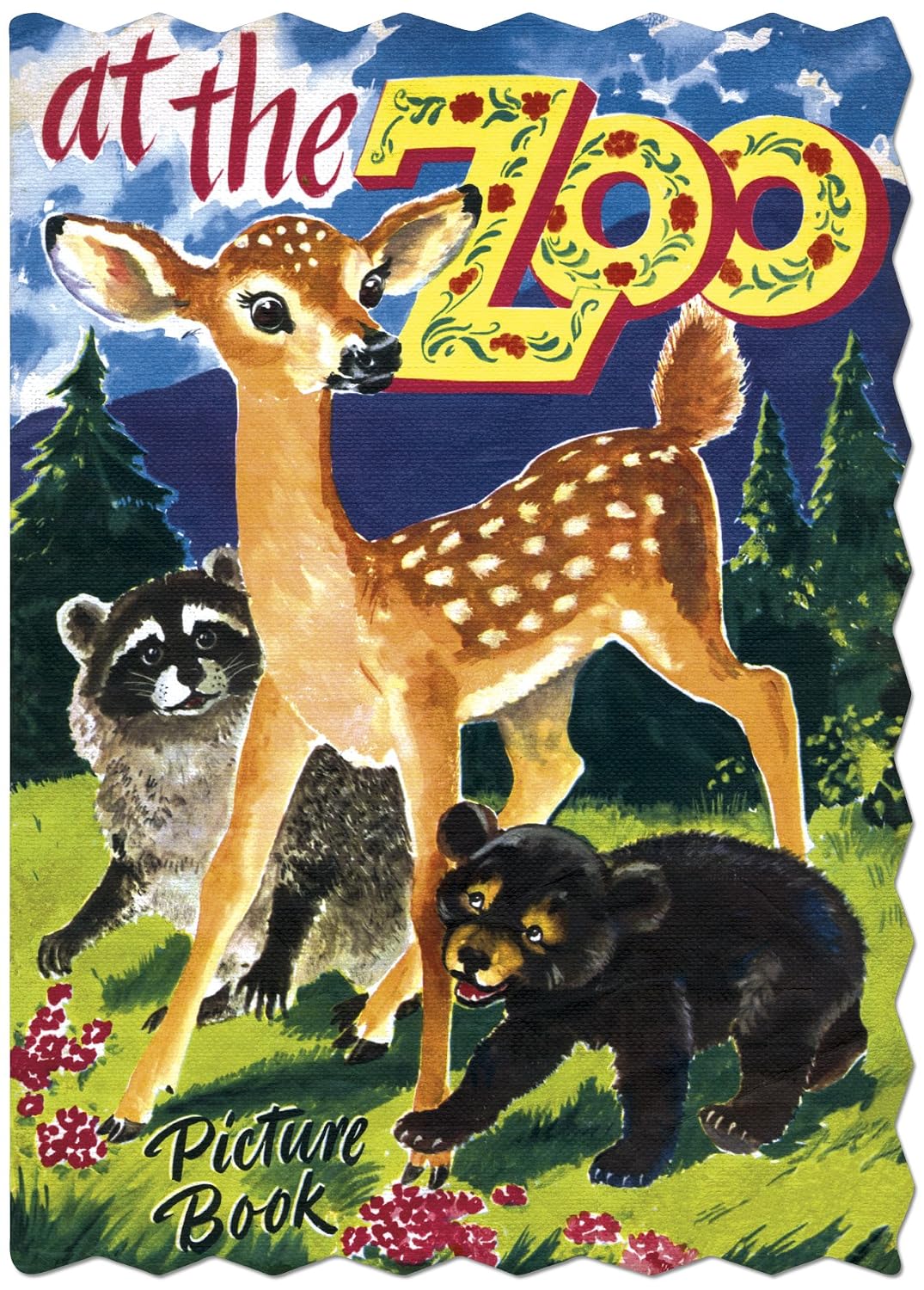 At the Zoo Picture Shape Book: Trimmer, George: 9781595839381: Amazon ...