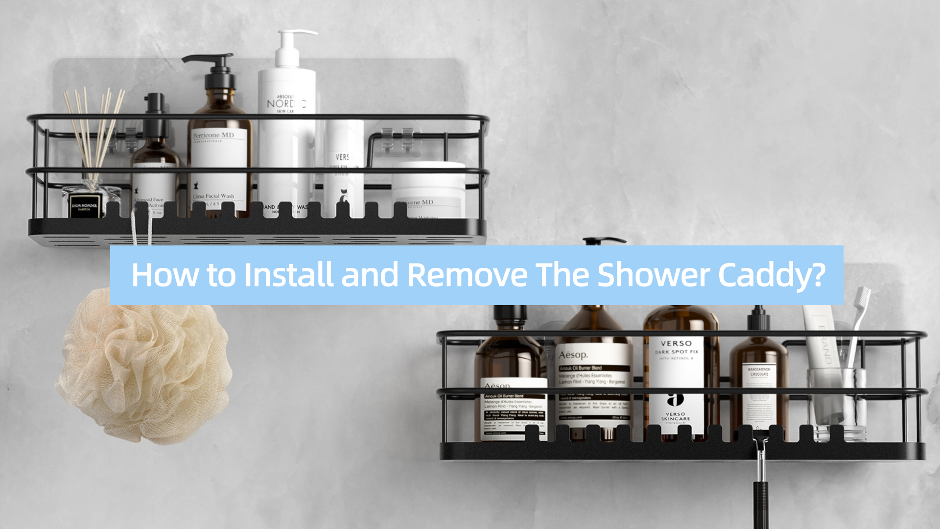 Watch How to Install and Remove The Shower Caddy? on Amazon Live