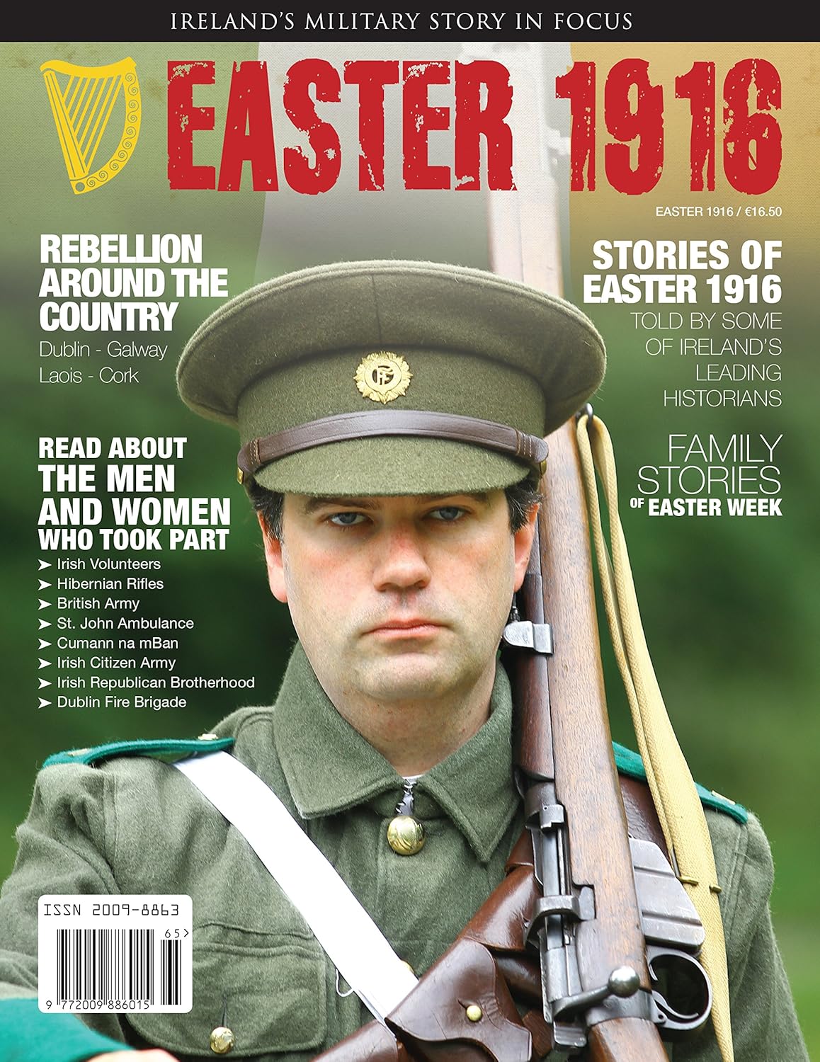 Amazon.co.jp: Easter 1916 (Ireland's Military Story in Focus) (English ...