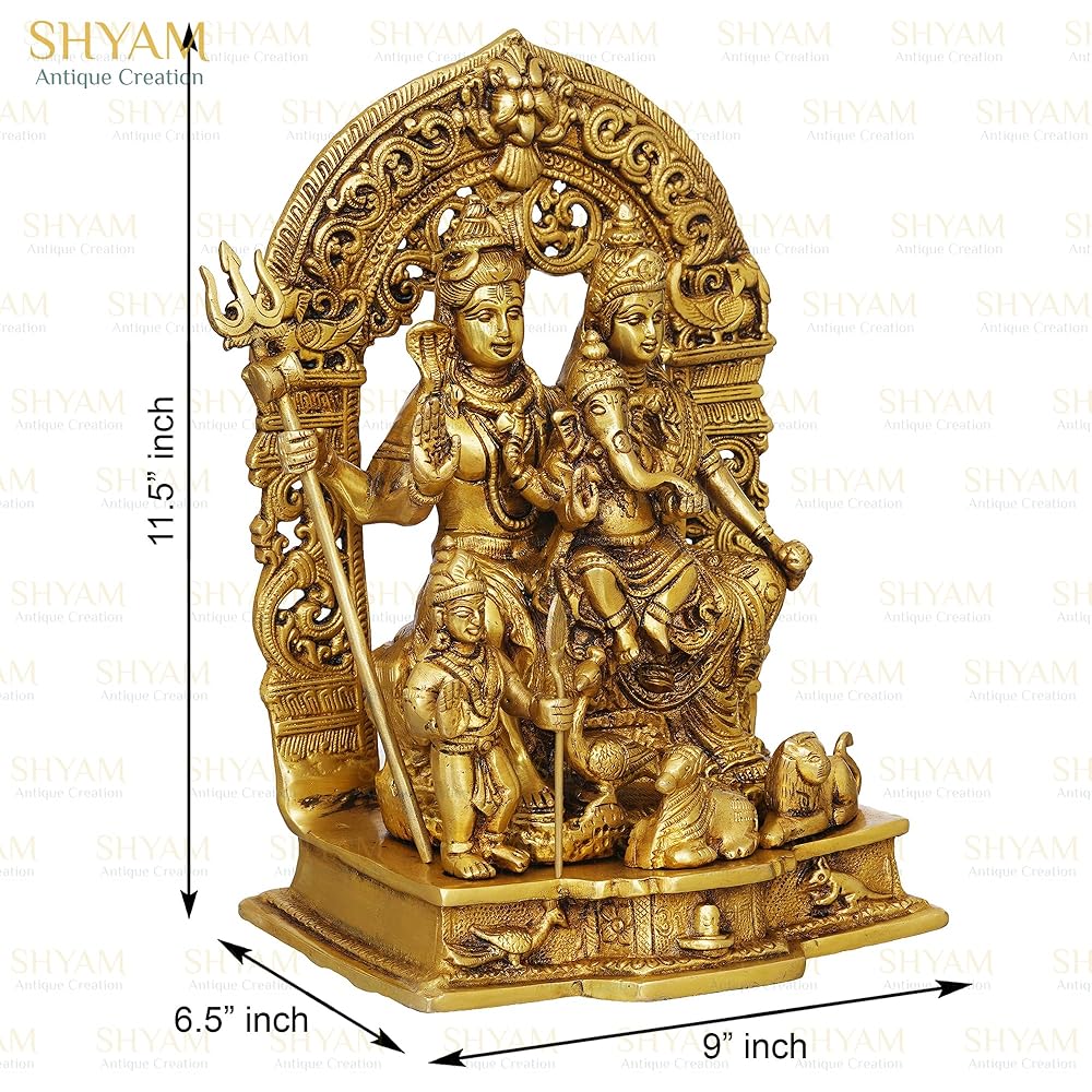 Shyam Antique Creation Hindu Lord Shiva Family Botswana | Ubuy