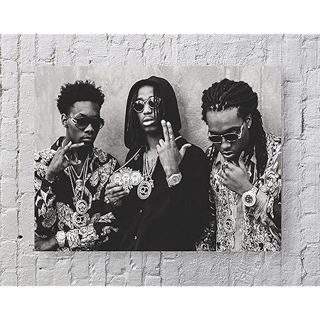 Amazon.com: MIGOS - Hip hop, trap - Quavo, Offset and Takeoff - Poster ...