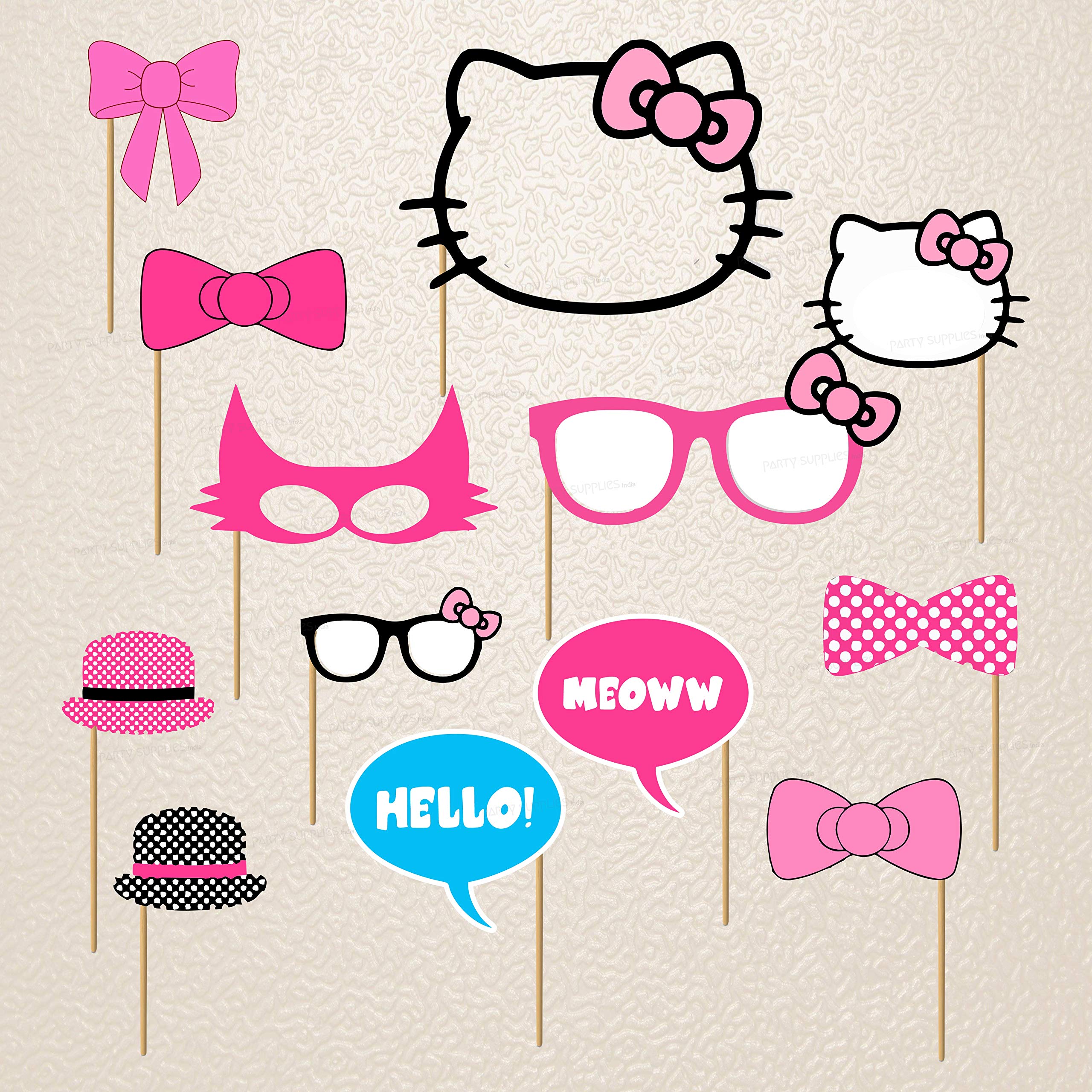 Hello Kitty Party Props Hello Kitty Capri Sun Pouch Label Hello