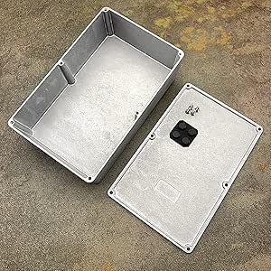 Amazon.com: Chassis Pedal - Guitar Pedal Enclosure - Aluminum - 1590D ...