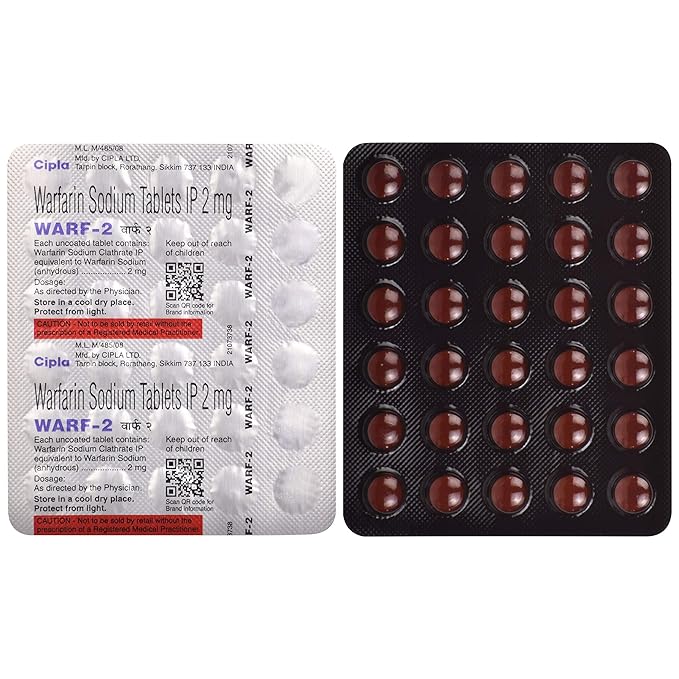 Warf-2 - Strip of 30 Tablets : Amazon.in