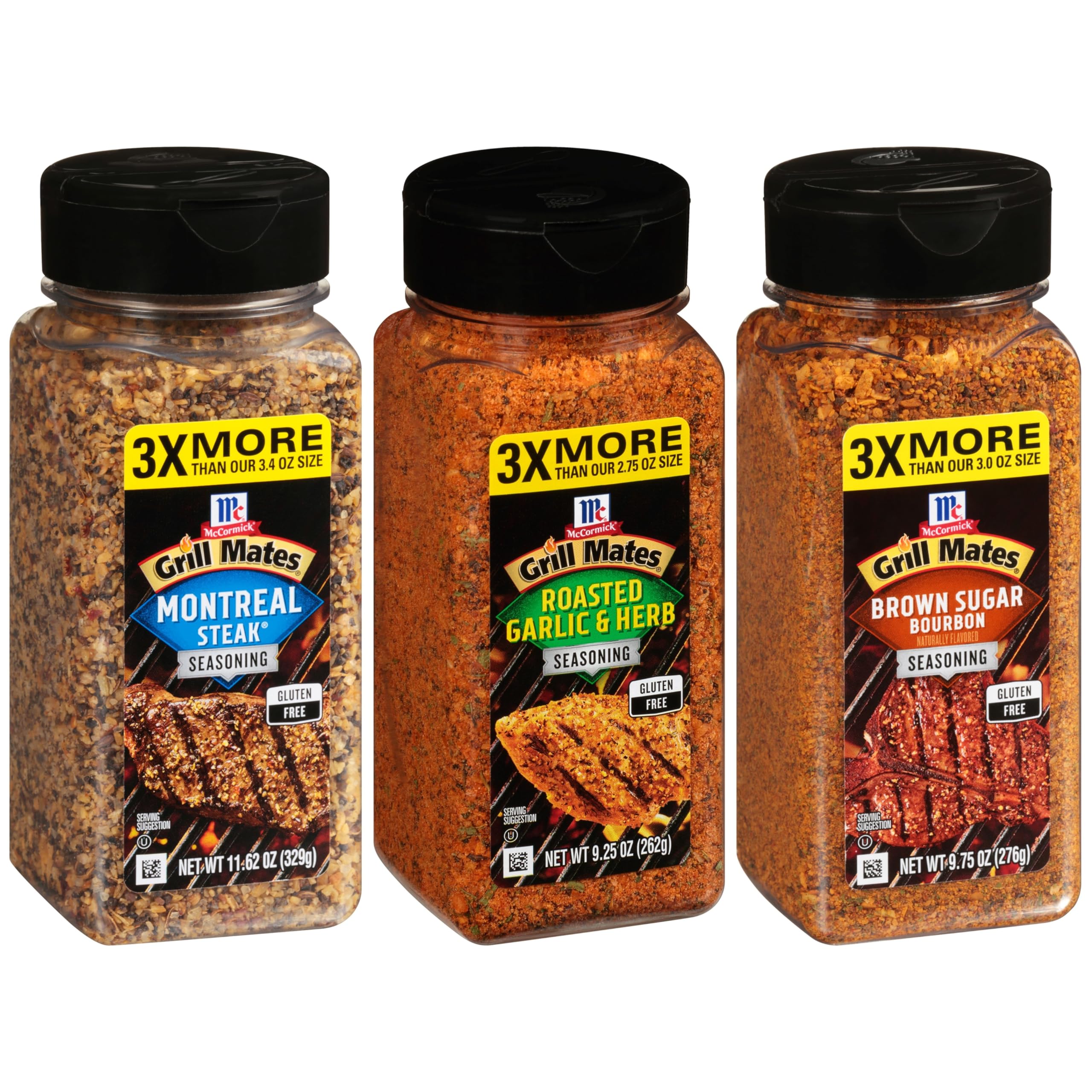 Amazon.com: McCormick Grill Mates Seasoning Variety Pack, Montreal ...