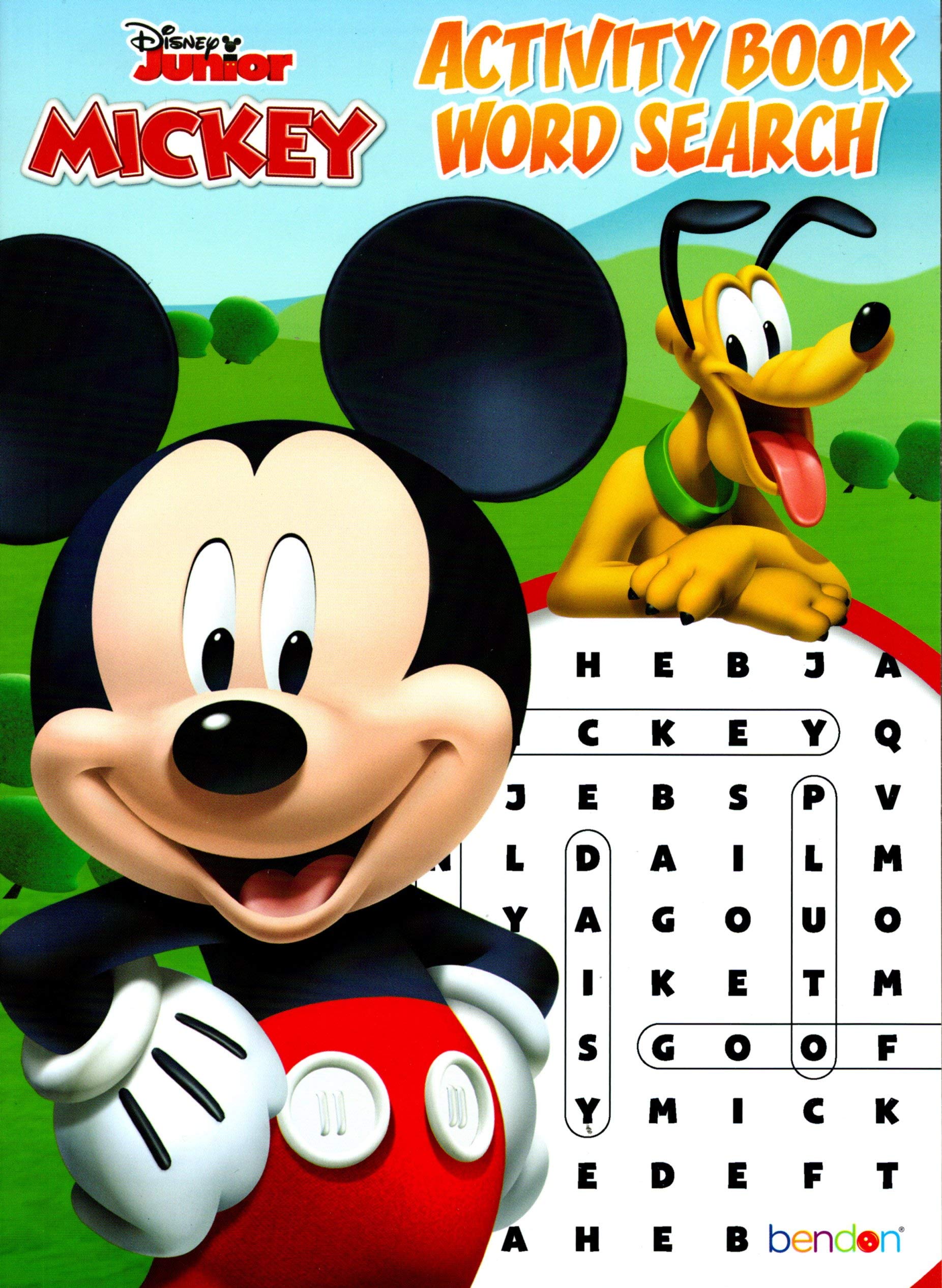 Amazon.com: Disney Mickey - Activity Book Word Search: 3143534142093 ...