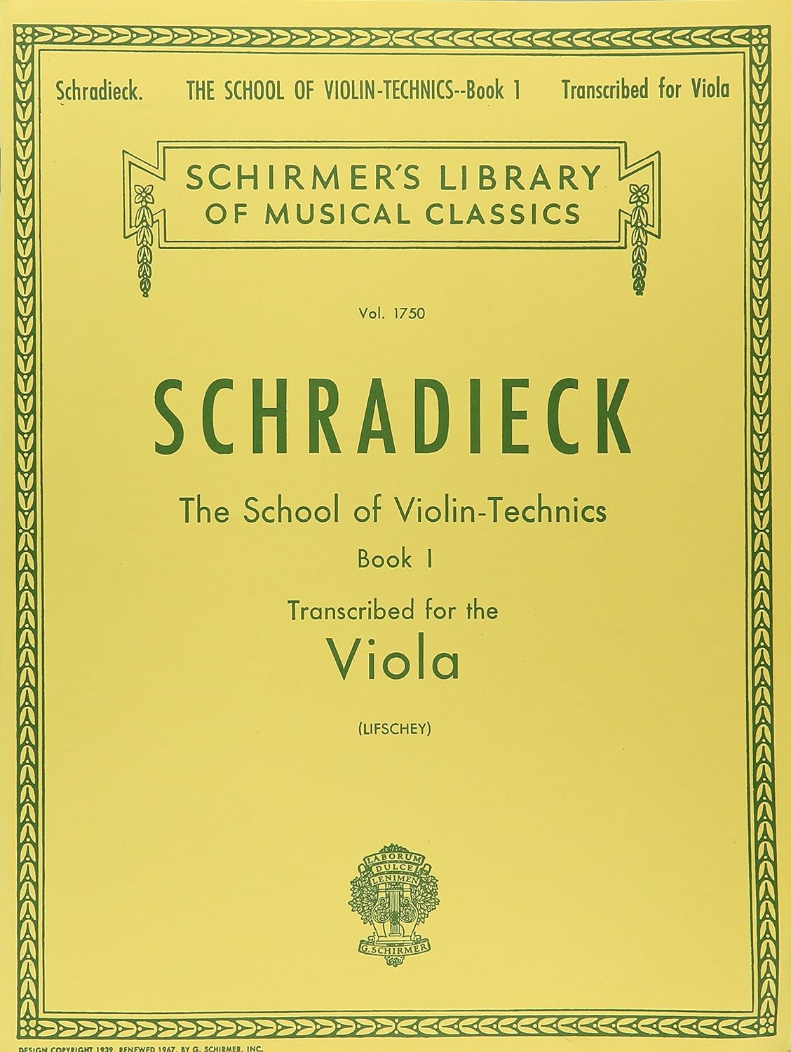 Amazon.com: SCHOOL OF VIOLIN TECHNICS BOOK 1 TRANSCRIBED FOR VIOLA ...
