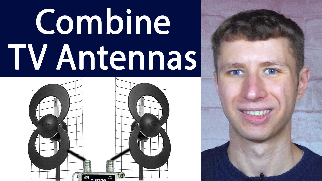 Watch How To Combine Two TV Antennas for More Channels on Amazon Live