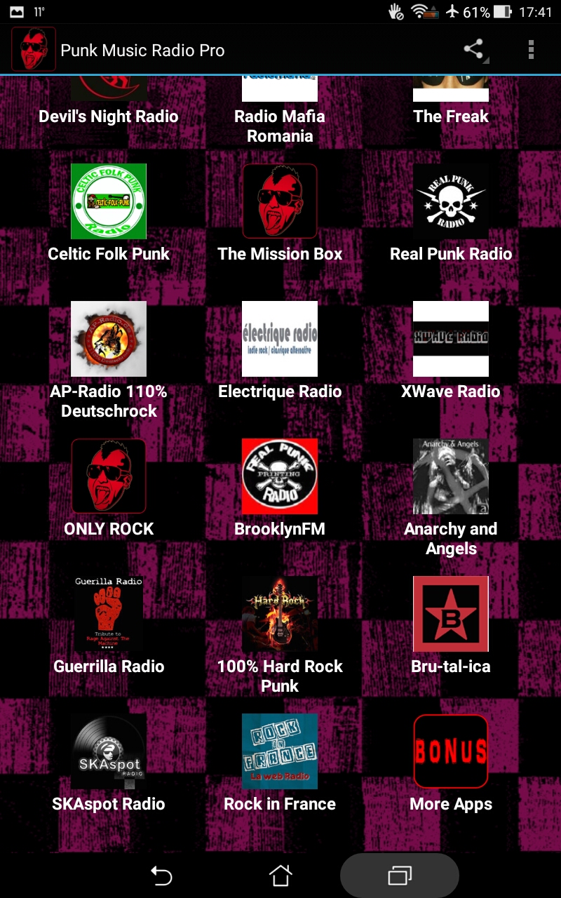 Punk Music Radio Pro - App on Amazon Appstore