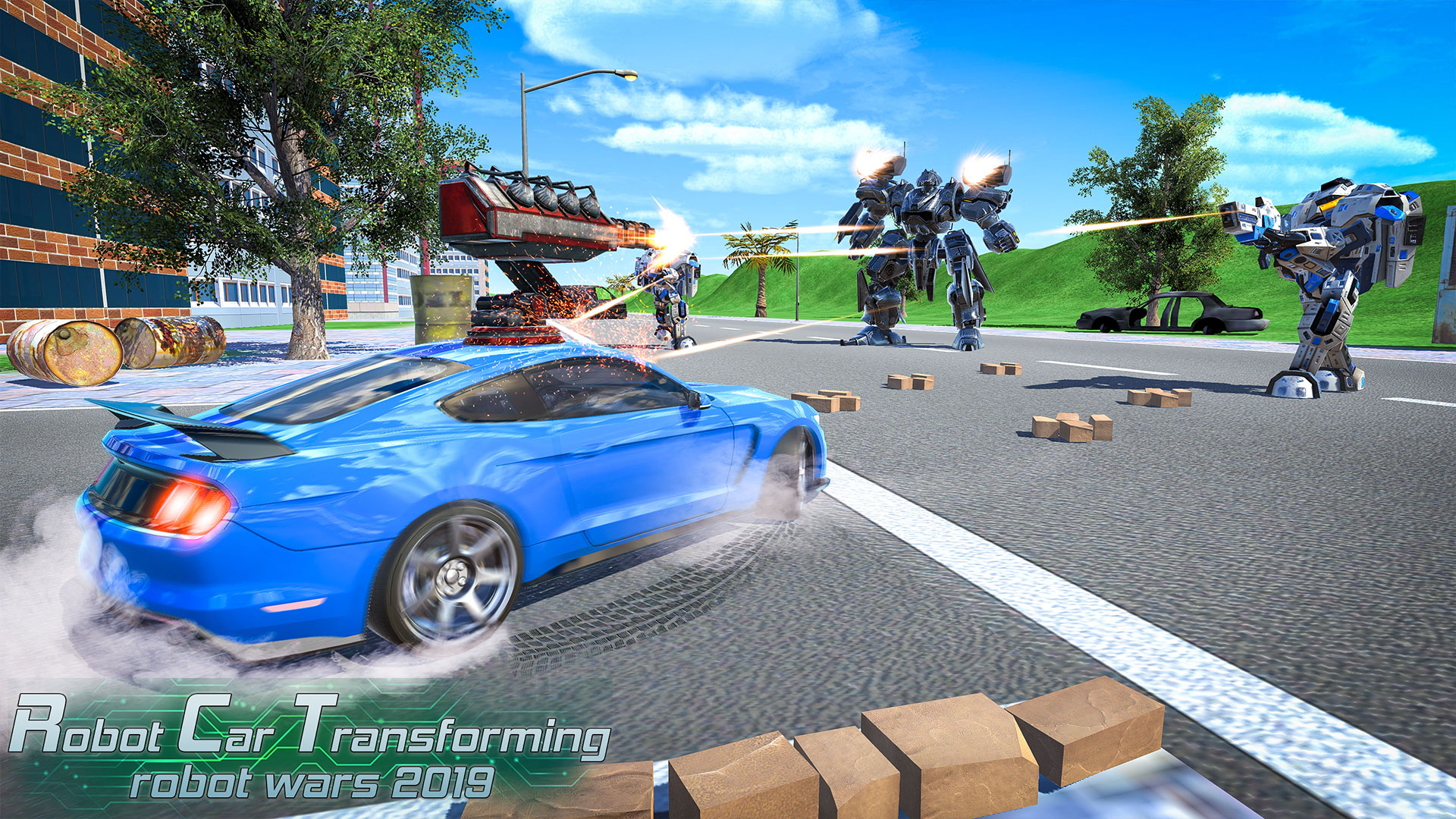 Robot Car Transformation Game - App on Amazon Appstore
