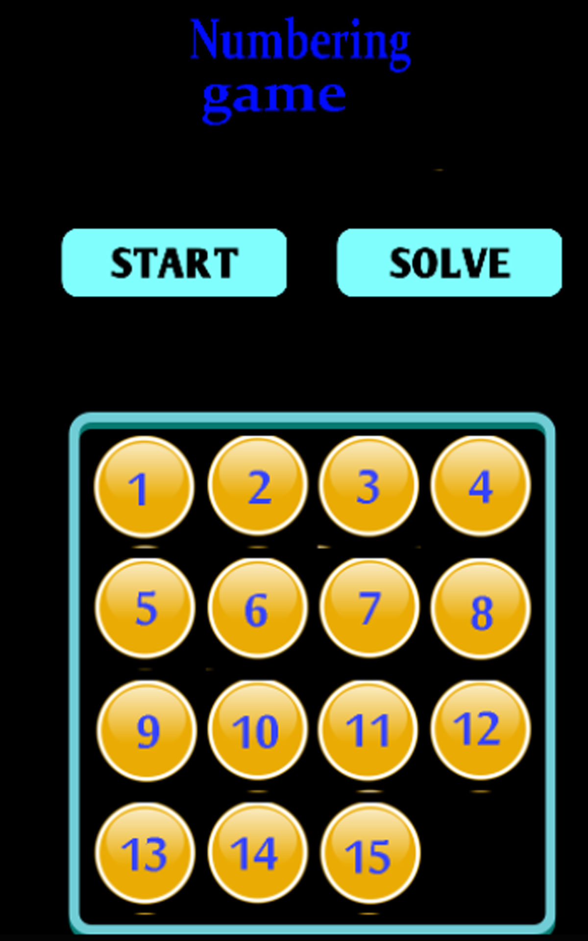Aplicación Numbering Game en Amazon Appstore