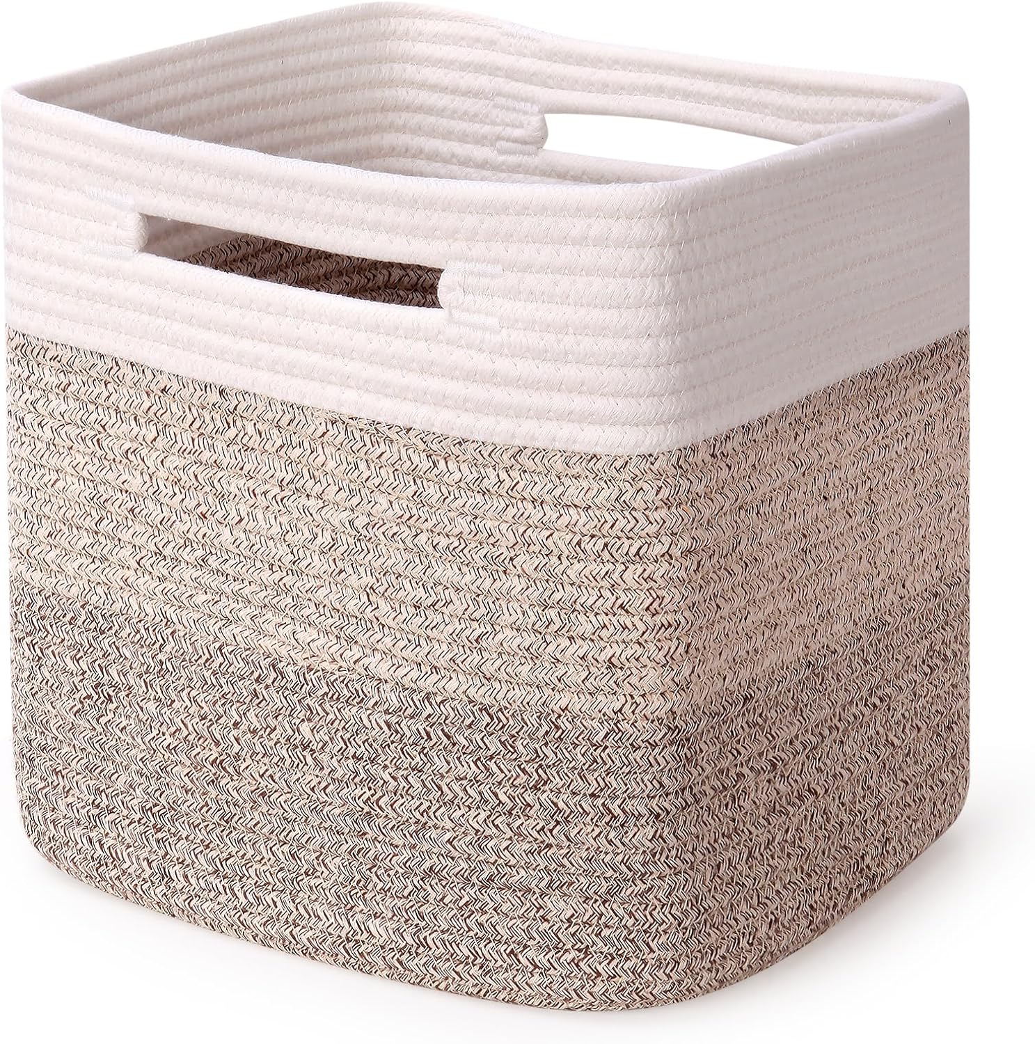 Amazon.com: SweetMemo Rope Storage Cubes 11 Inch, Woven Organizing ...