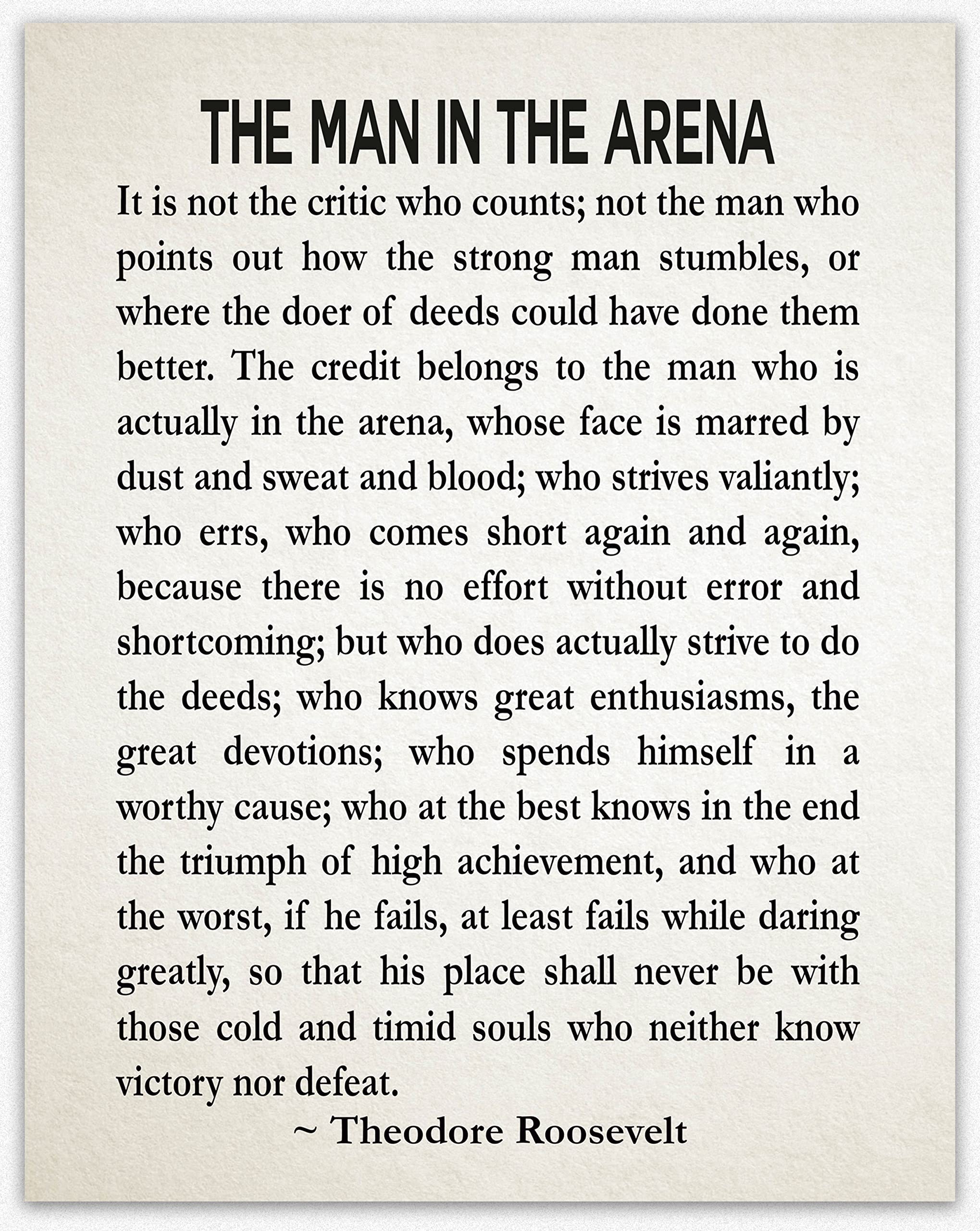 Teddy Roosevelt Quotes Arena