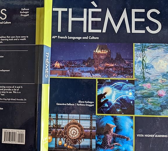 Amazon.com: Themes: AP French Language and Culture: 9781543329117: Books