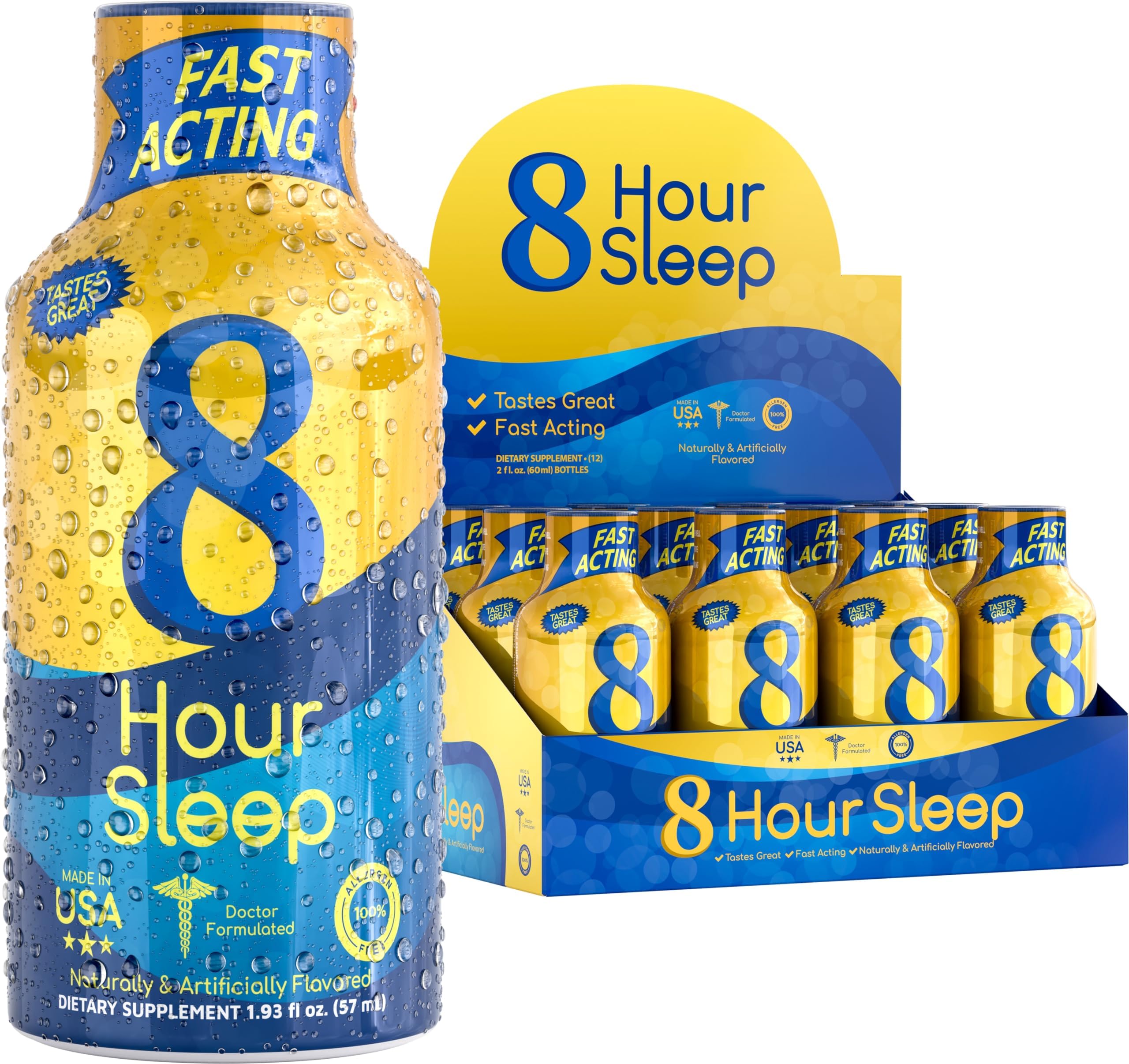 Amazon.com : Vitamin Energy Focus+ Energy Drink Shot, Up to 7+ Hours of ...