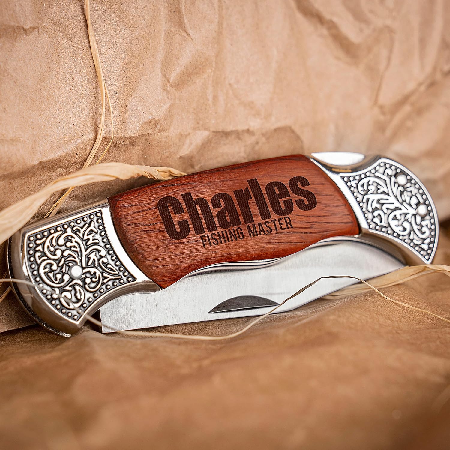 Personalized Pocket Knife for Men with Name 20 Font Options Old Timers ...