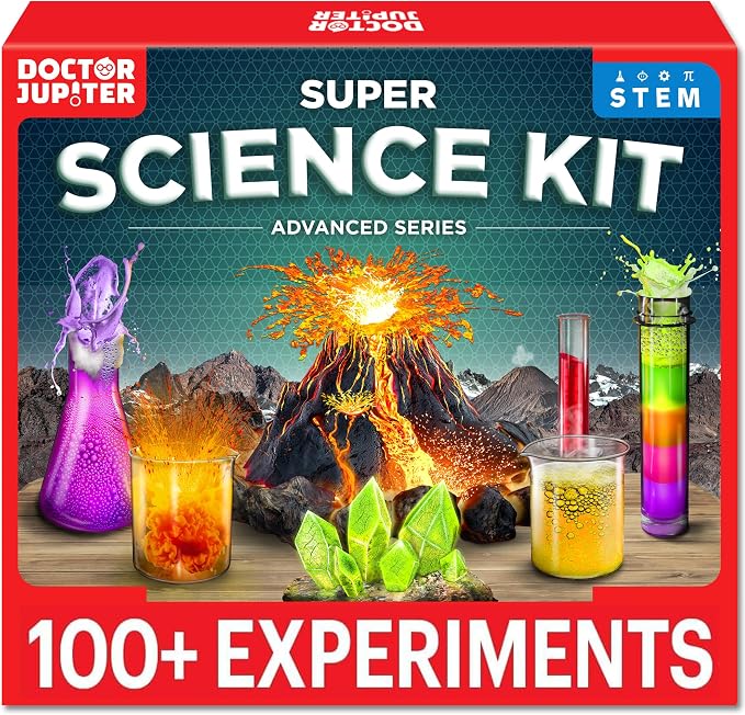 Amazon.com: Doctor Jupiter Super Science Kit for Kids Ages 8-12 ...