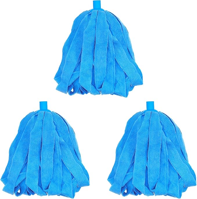Amazon.com: Microfiber Cloth Mop Replacement Blue Compatible with ...