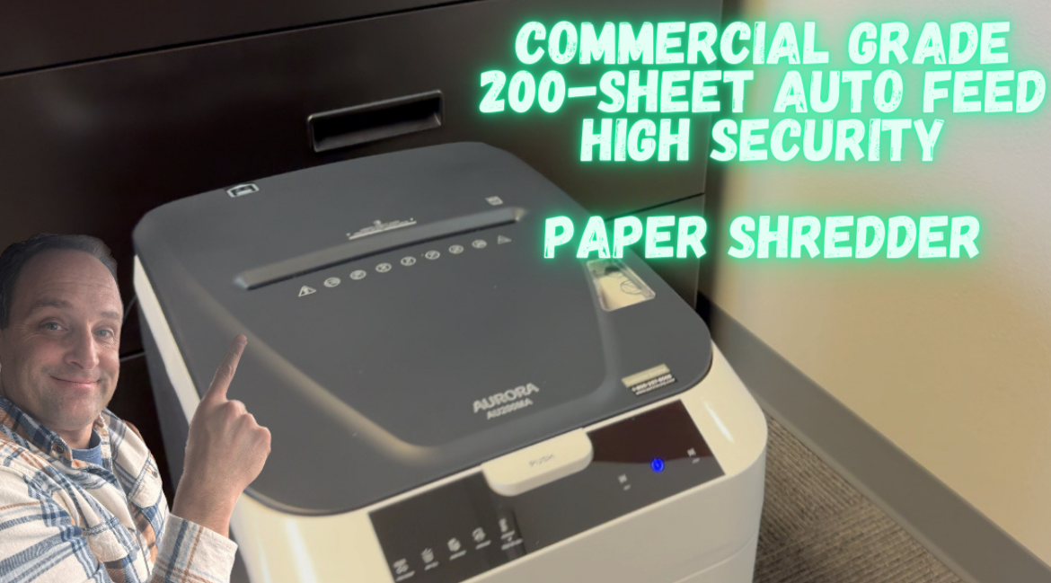 Watch Watch This! Commercial grade paper shredder #demo on Amazon Live