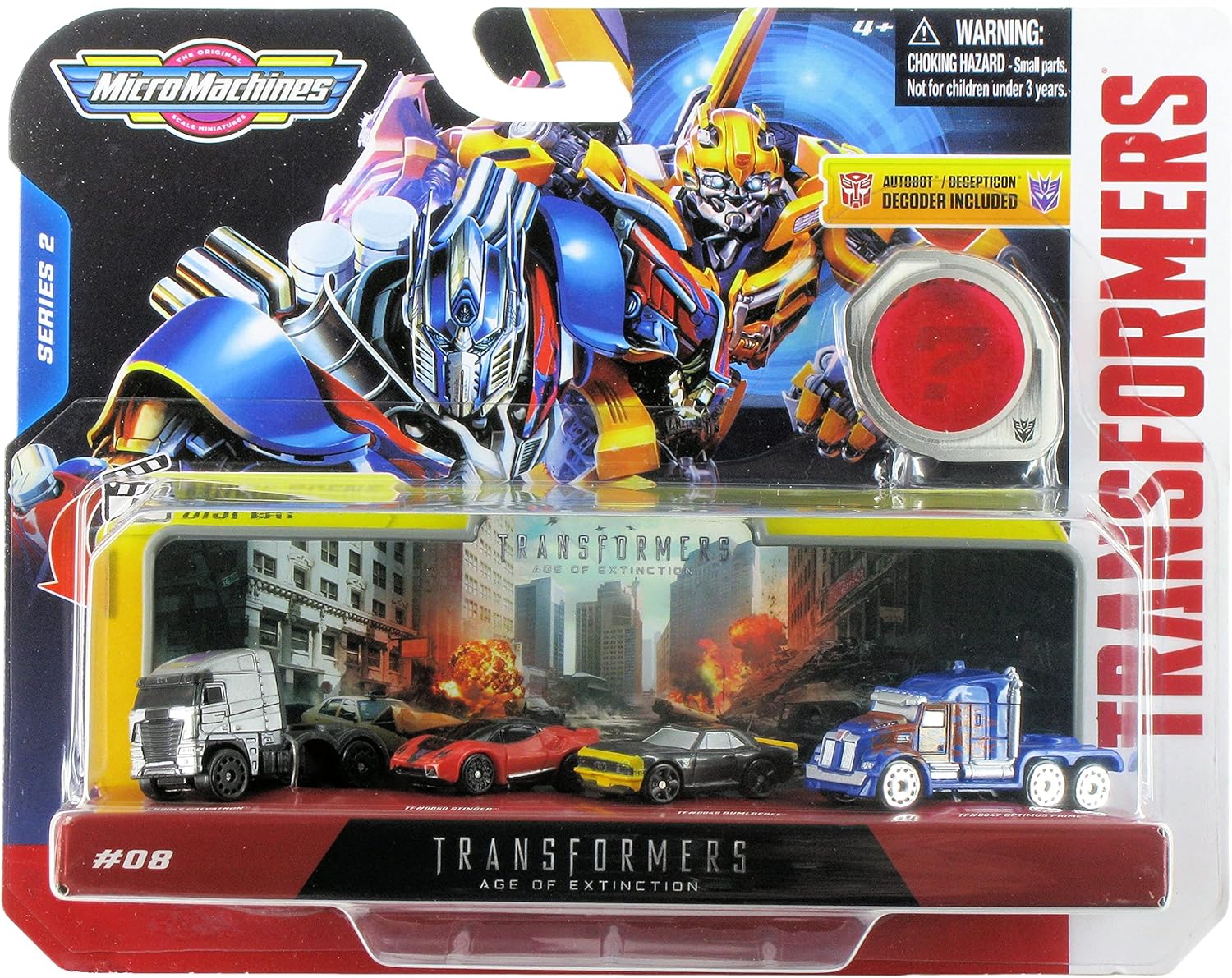 Amazon.com: Micro Machines Transformers Series 2 #08 Age of Extinction ...