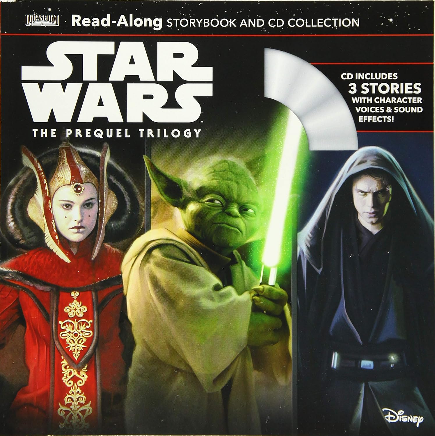 Star Wars the Prequel Trilogy Read-Along Storybook & CD Collection ...