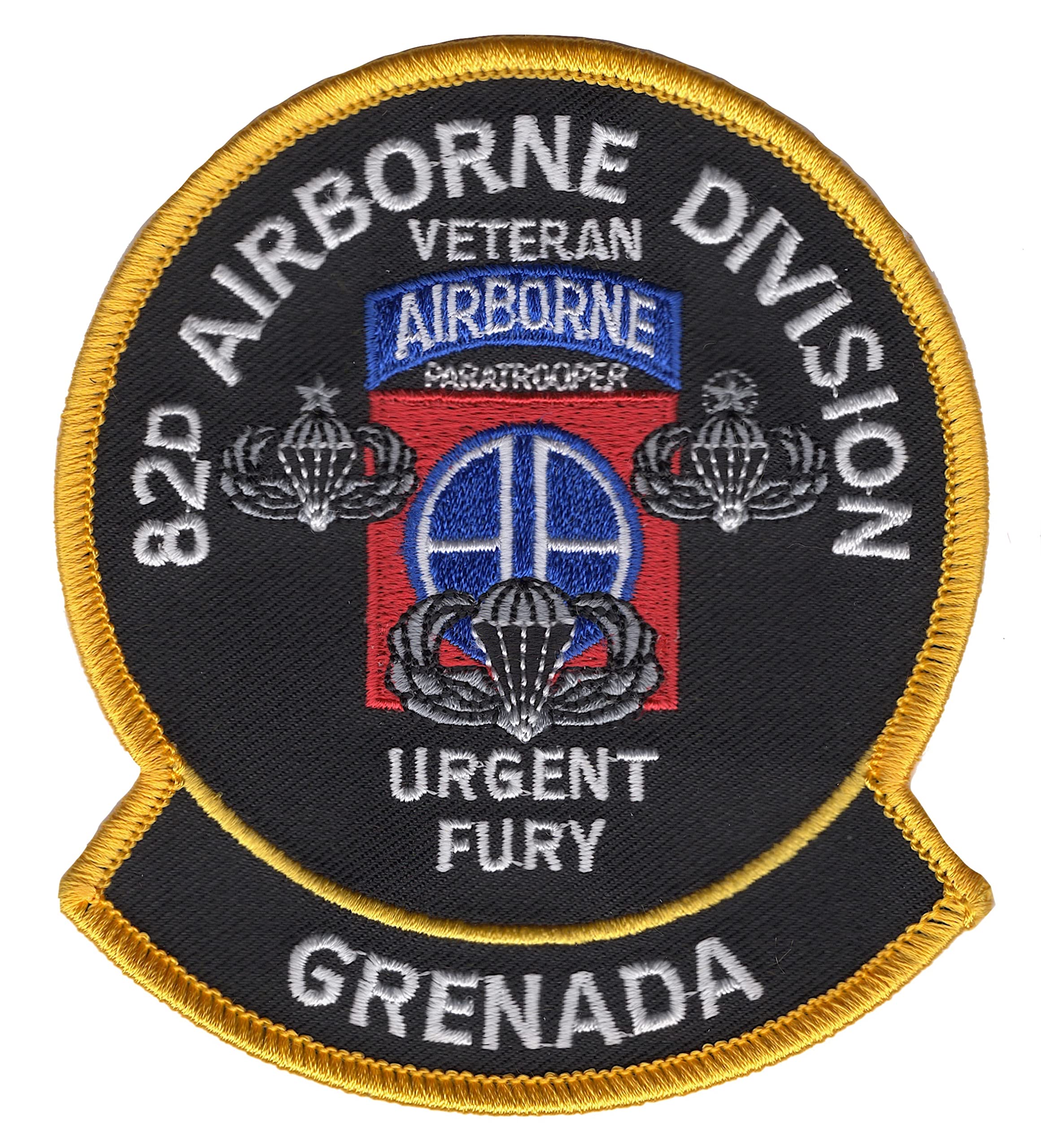 82nd Abn Division Unit Flashes