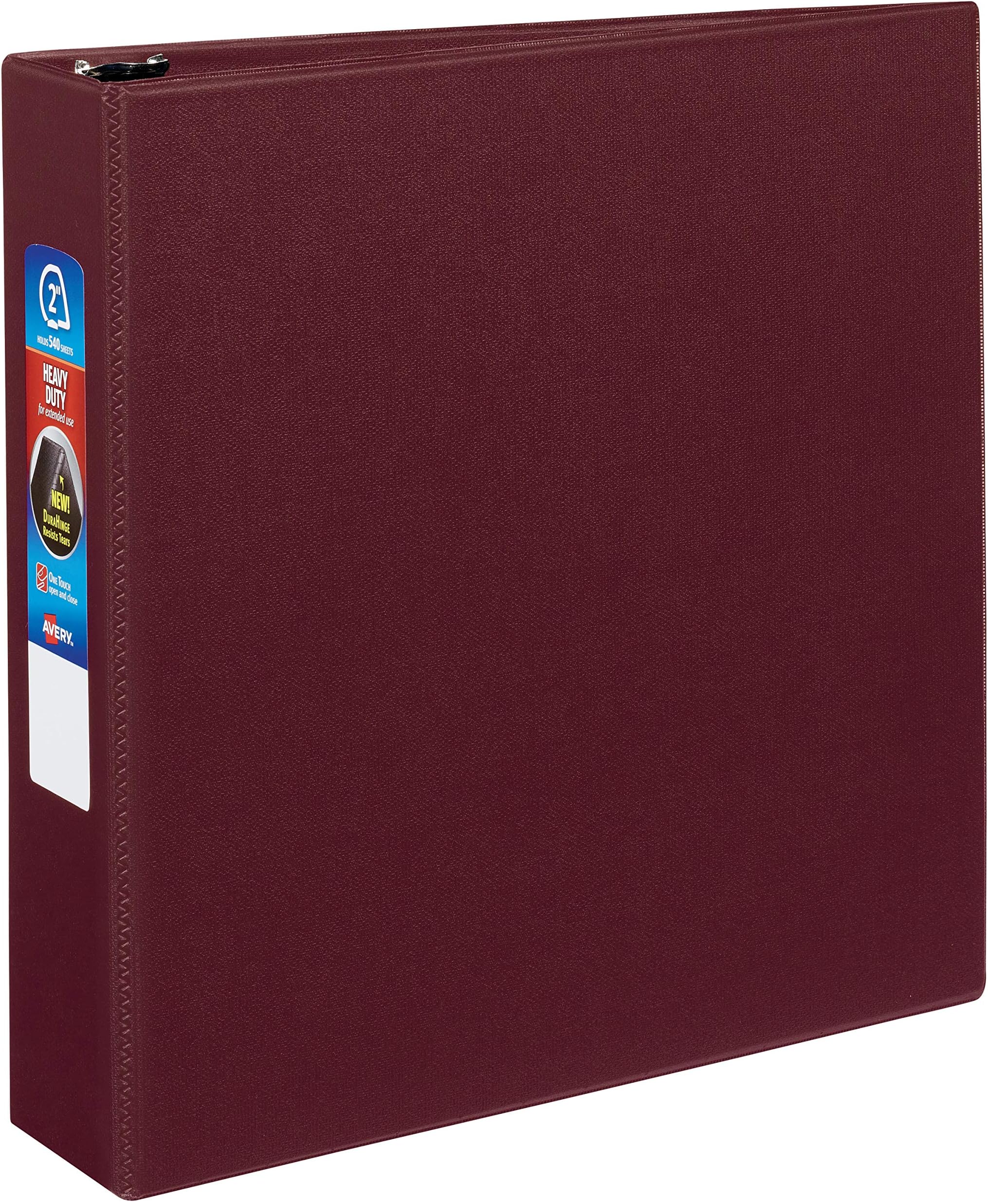Amazon.com : EasyView Premium 2-Inch Binders with Clear-View Covers 3 ...