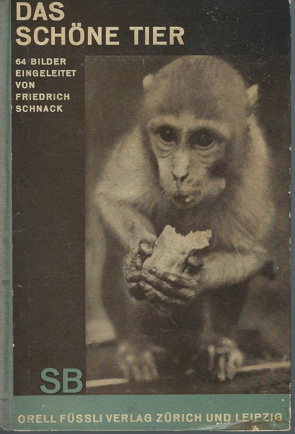 Das schöne Tier : 64 Bilder v. Fr. Schnack Schaubücher 6 : Schaefer ...