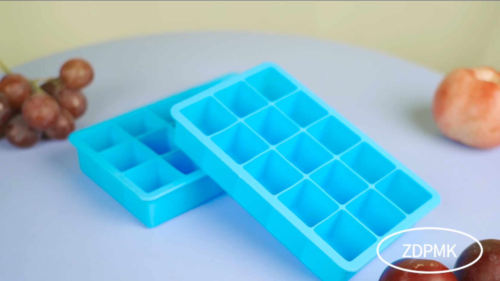 Ice Cube Elbee Coolest 15-Cube Silicone Ice Tray Set (2-Pack) - Make 30 ...