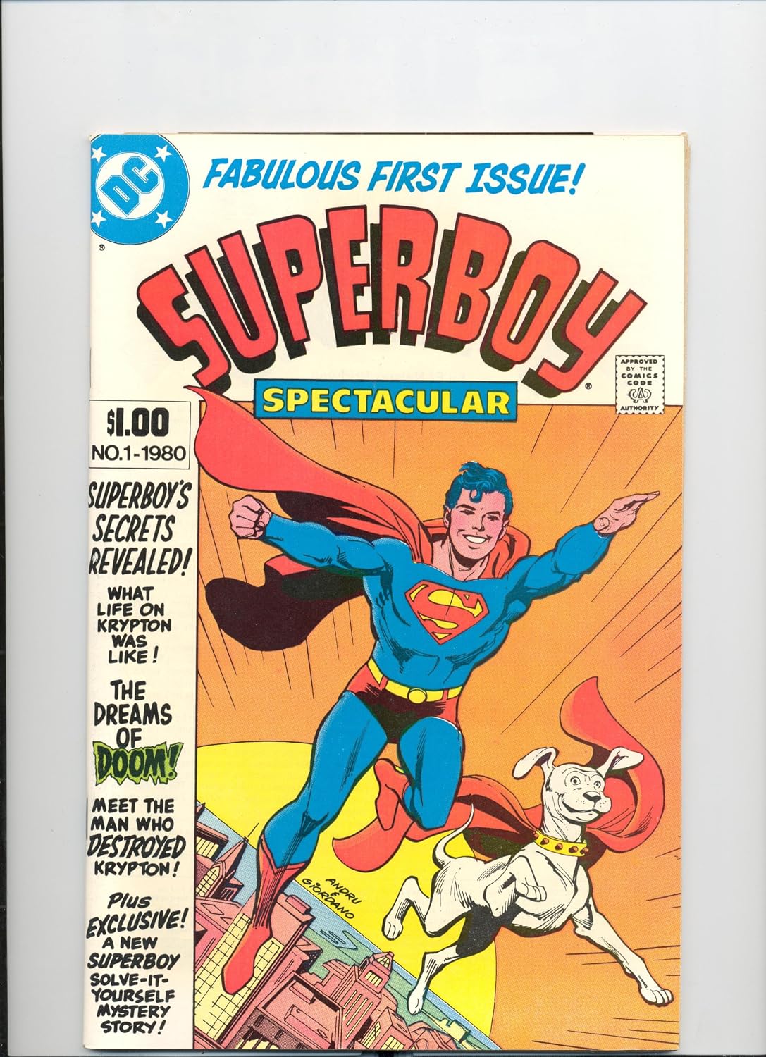 Amazon.com: Superboy Spectacular No. 1 1980 DC Comic First Issue: DC ...