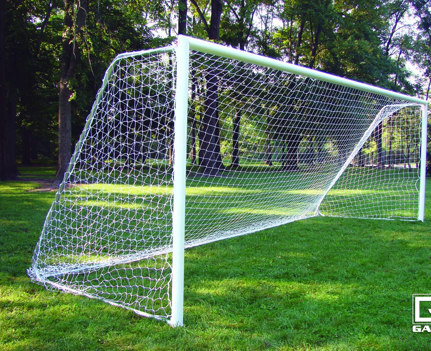 Amazon.com : All-Star II Round-Frame Soccer Goal, 8' x 24' : Sports ...