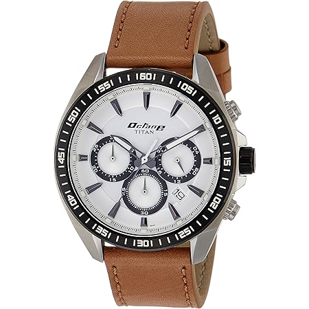 Titan Octane Active Analog White Dial Men's Watch-NN90103KL02 ...