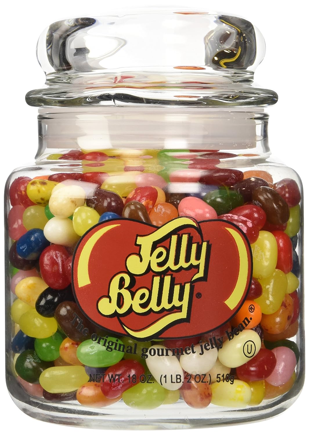 Amazon.com : Jelly Belly 49 Assorted Jelly Bean Flavors Apothecary Jar ...