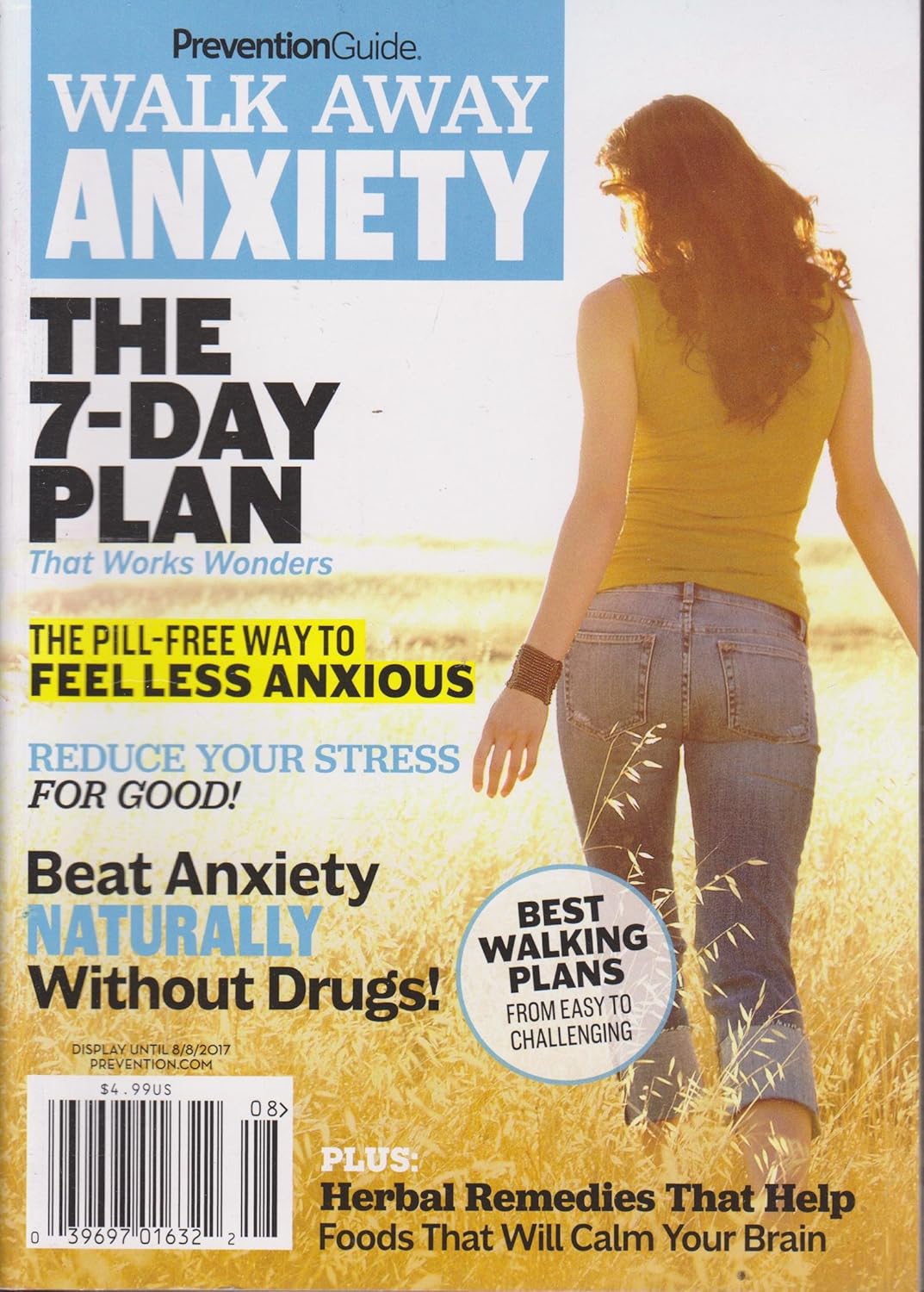 Prevention Guide Walk Away Anxiety Magazine 2017: Amazon.com: Books
