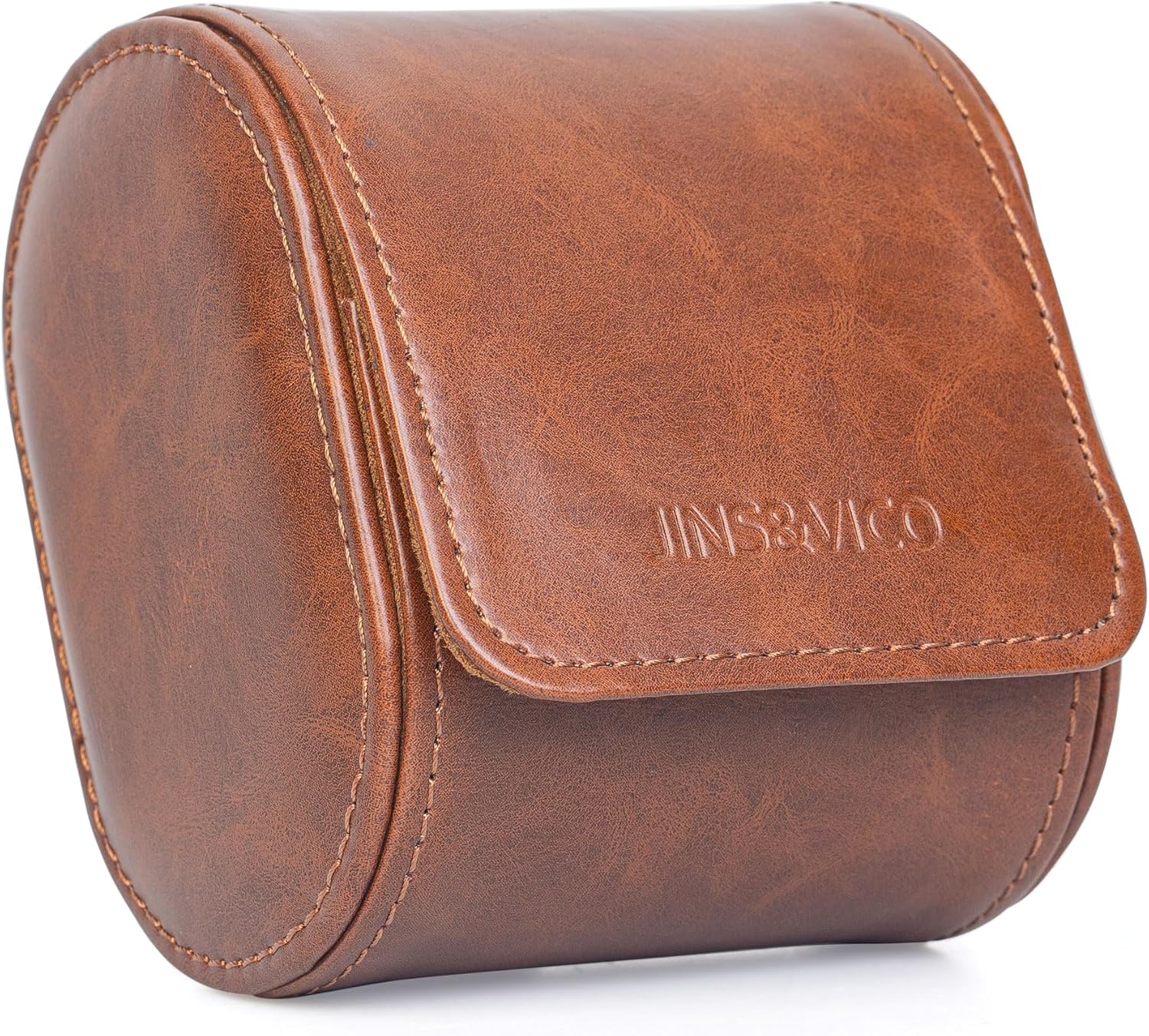 Amazon.com: DOOMOOK Single Watch Travel Case, PU Leather Watch Holder ...