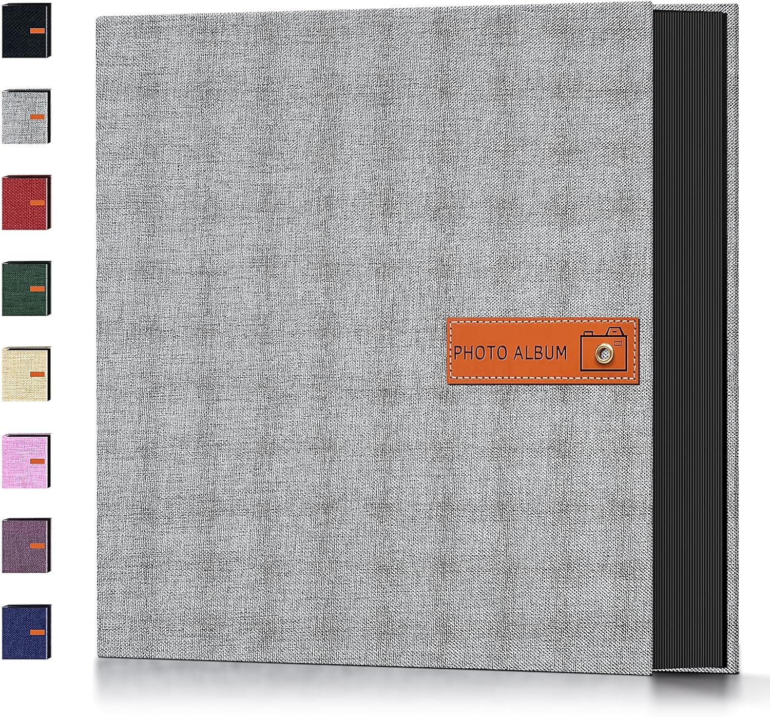 Amazon.com: popotop Photo Album 4x6 600 Pockets Photo with Label, Linen ...