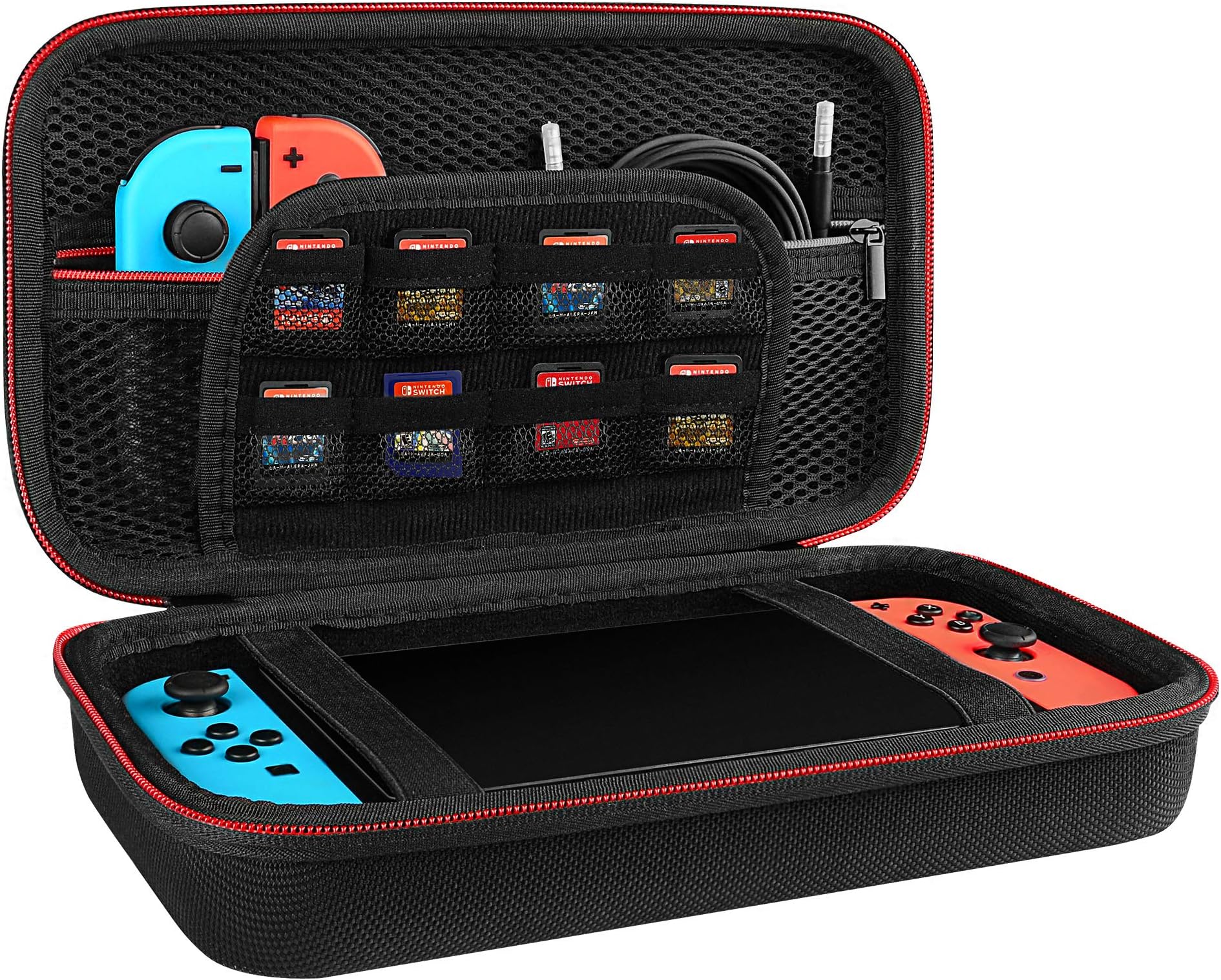Amazon.com: Fintie Carry Case for Nintendo Switch - Portable Traveler ...