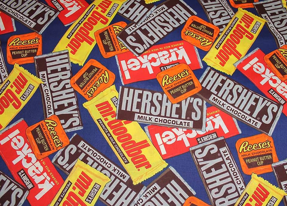 Amazon.com: chocolate candy fabric