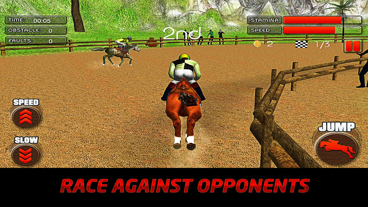 World Horse Racing Derby Quest Game 3D: Extreme Frenzy Jumping ...