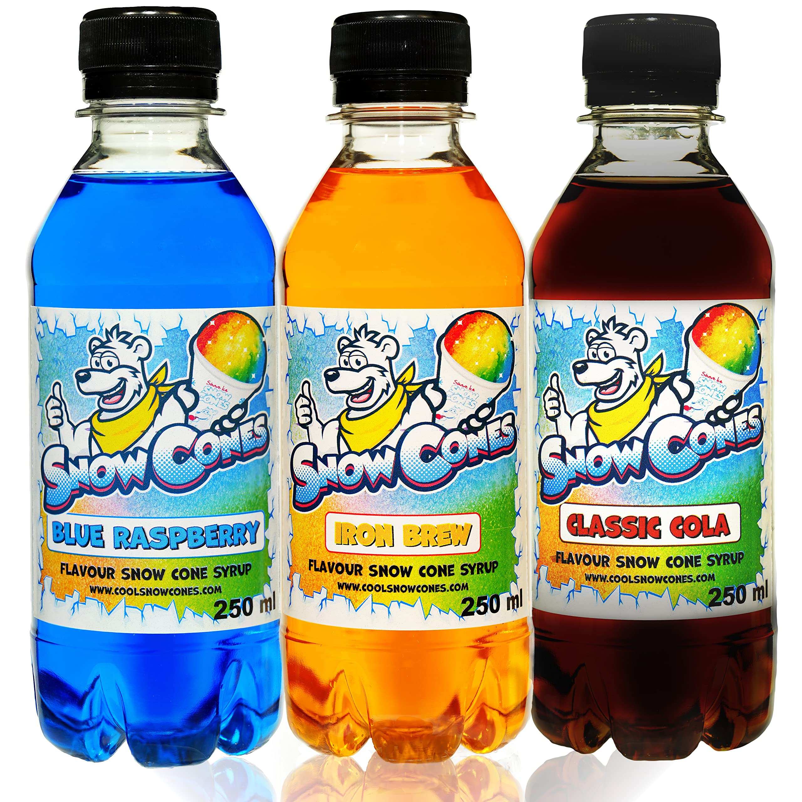 Slush | Snow Cone Syrup | Compatible with ALL Slush Puppy Machines | 3 ...