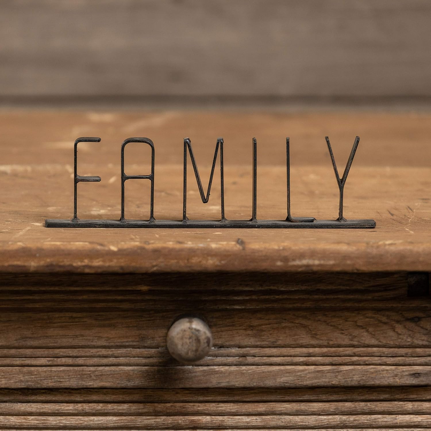 Amazon.com: Ragon House Family Black Tabletop Metal Sign : Home & Kitchen