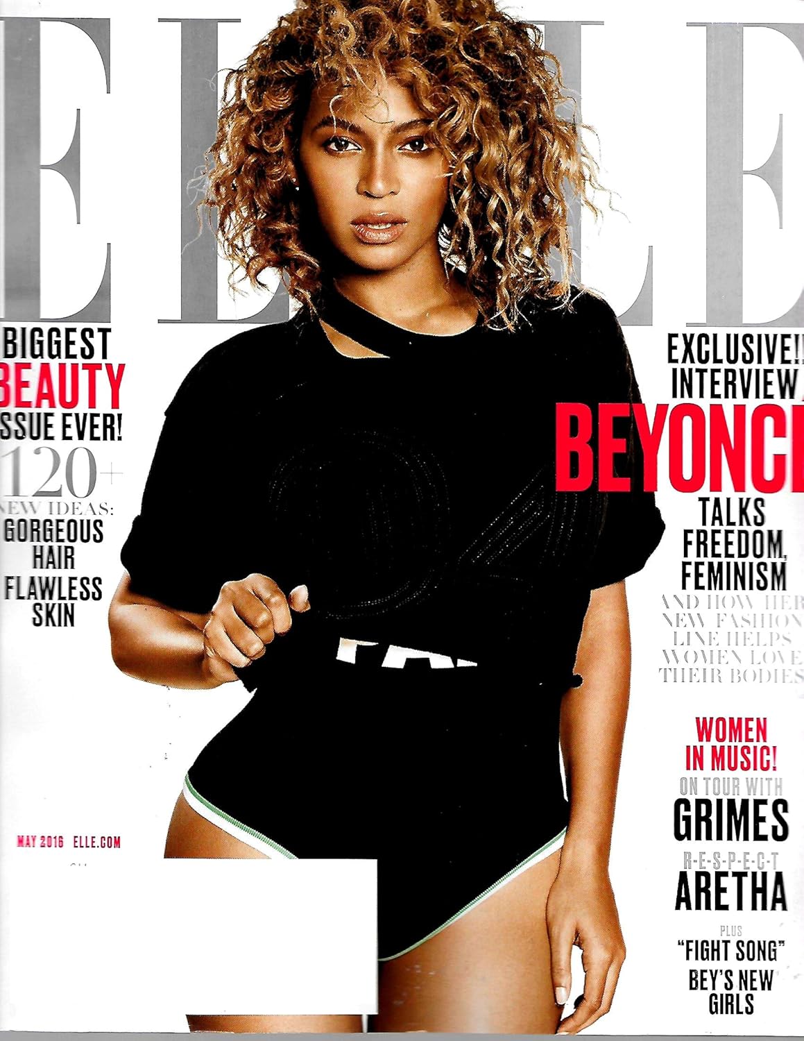 US ELLE Magazine May 2016 Exclusive Interview with BEYONCE & Cover ...