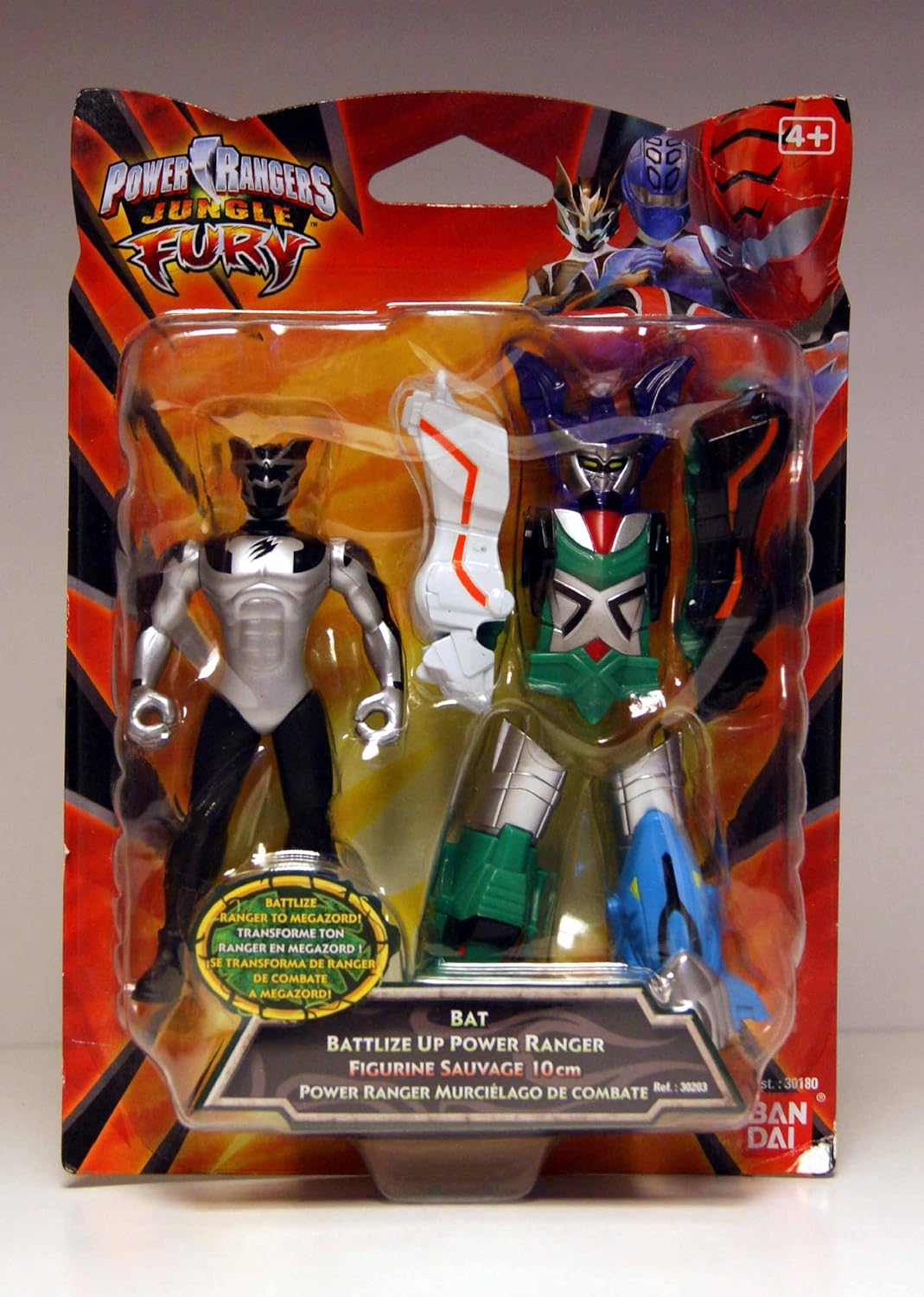 Power Rangers Jungle Fury - Zord Armour Bat Ranger : Amazon.co.uk: Outlet